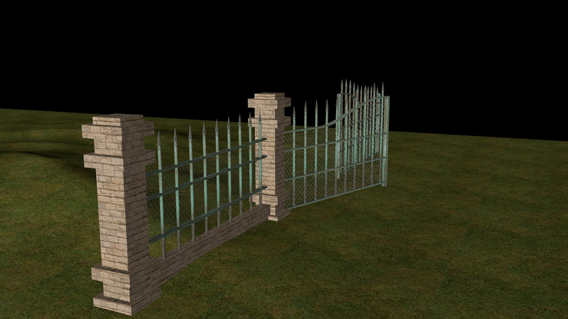 Fence Portal C4d