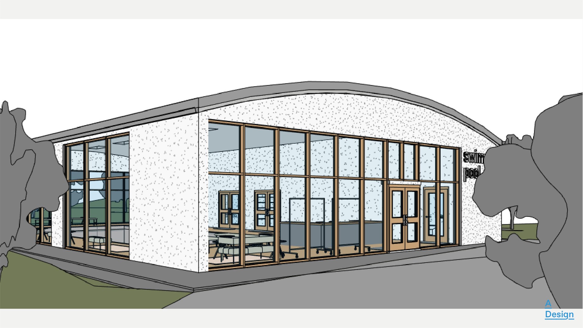 Swimming Pool - Revit Model 3D - TurboSquid 2018302