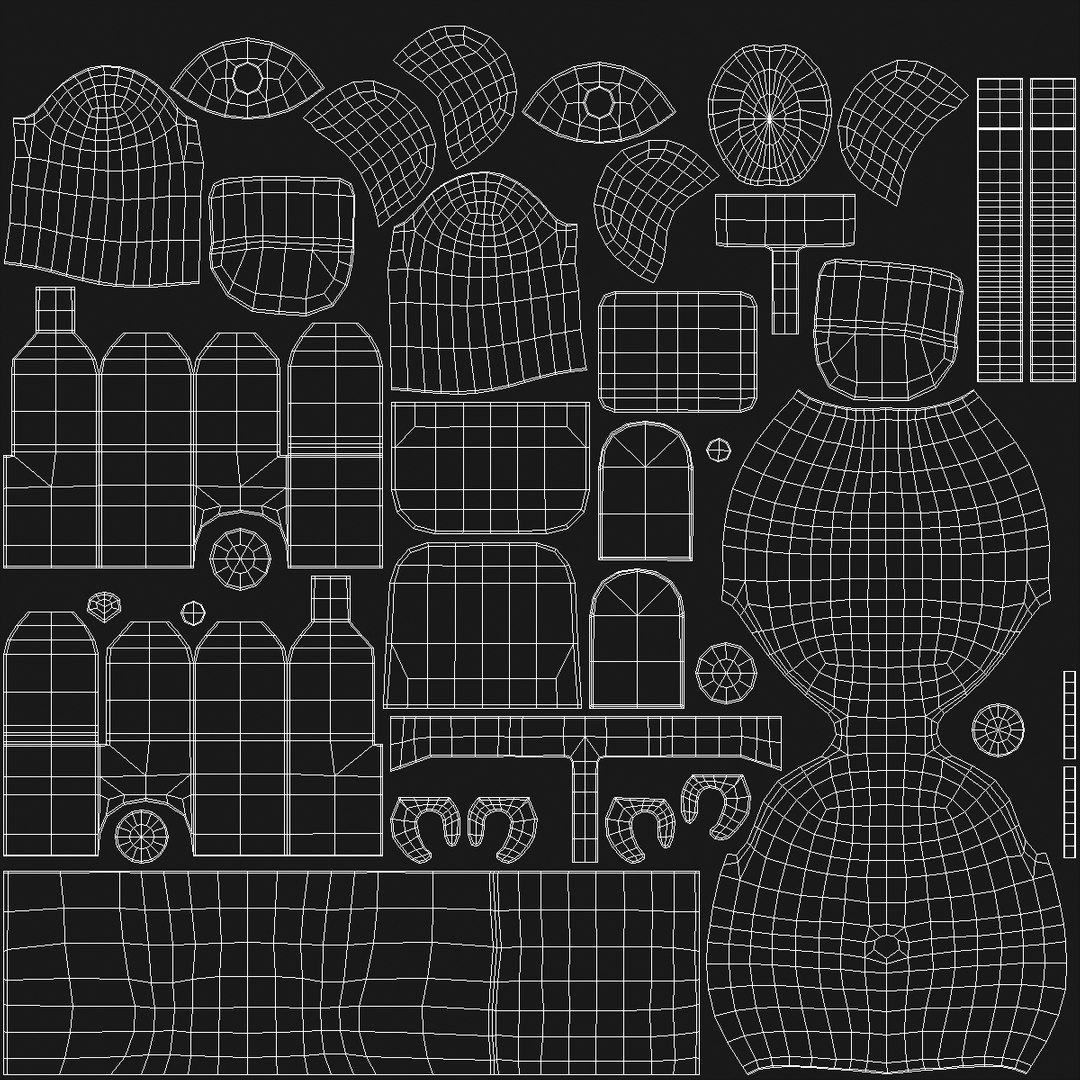 Collectible Figure Bearbrick Black 3D Model - TurboSquid 2246379