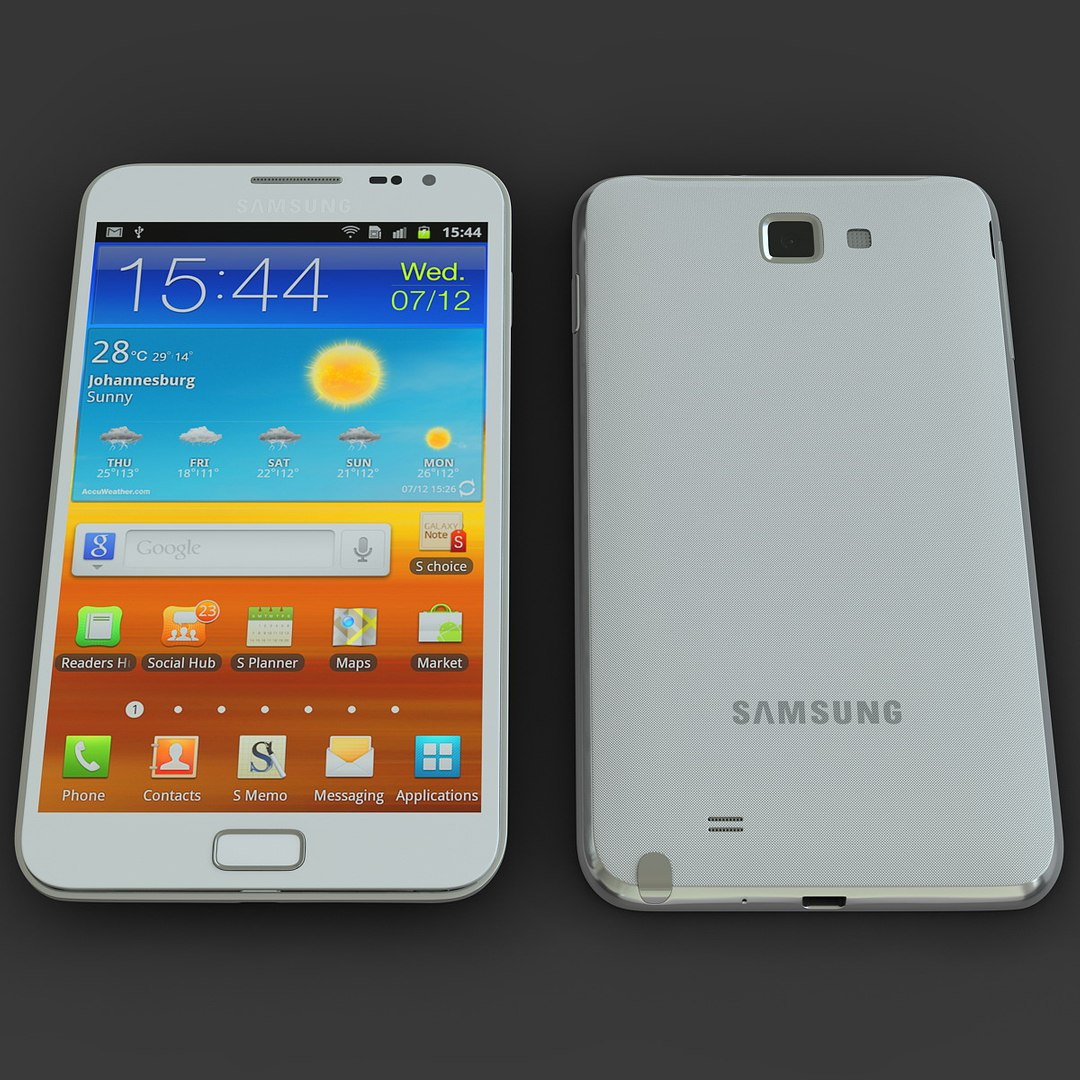 white samsung galaxy note 3d 3ds