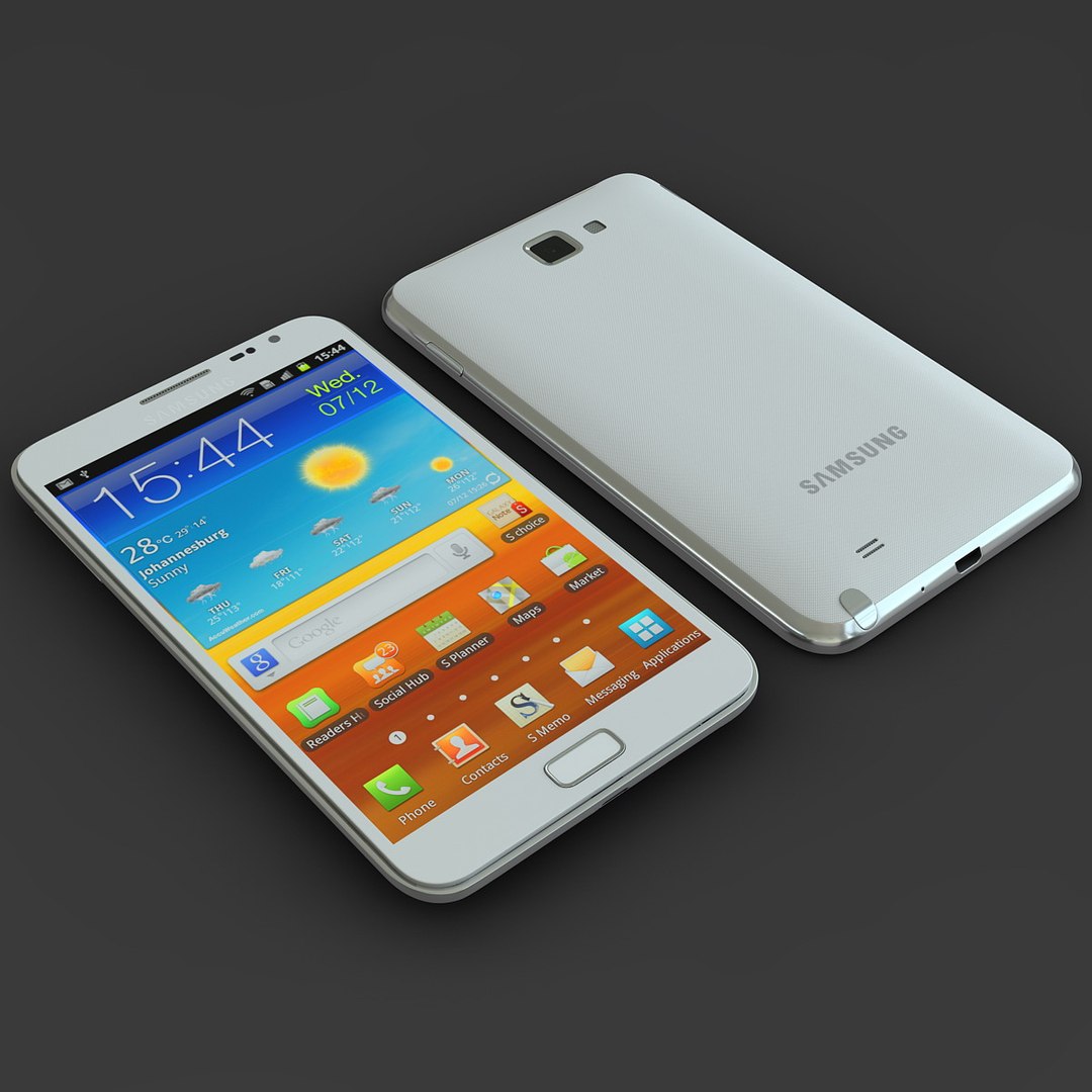 white samsung galaxy note 3d 3ds