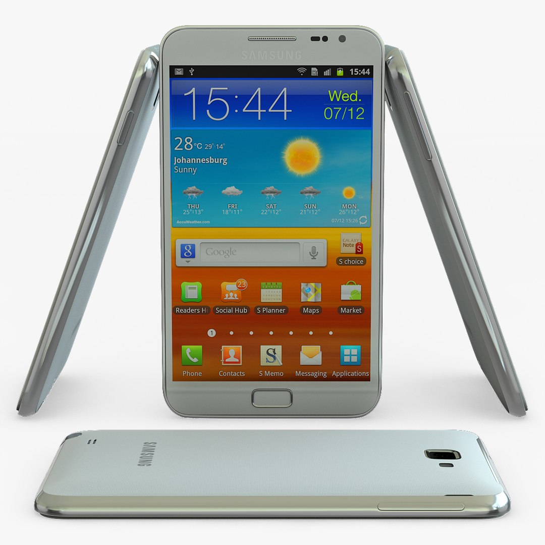 white samsung galaxy note 3d 3ds