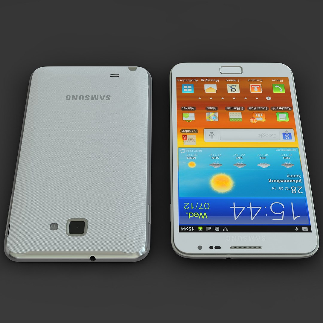white samsung galaxy note 3d 3ds