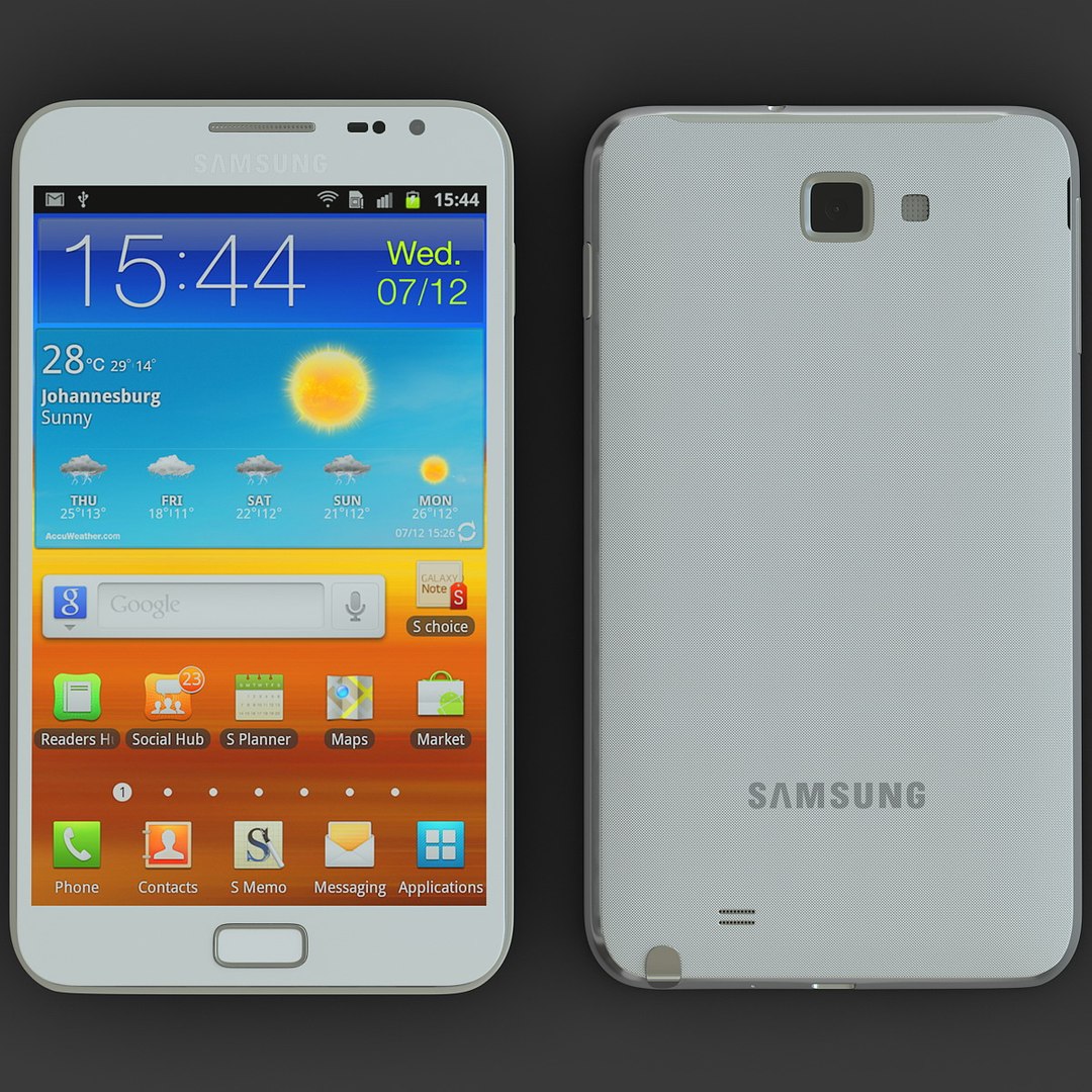 white samsung galaxy note 3d 3ds