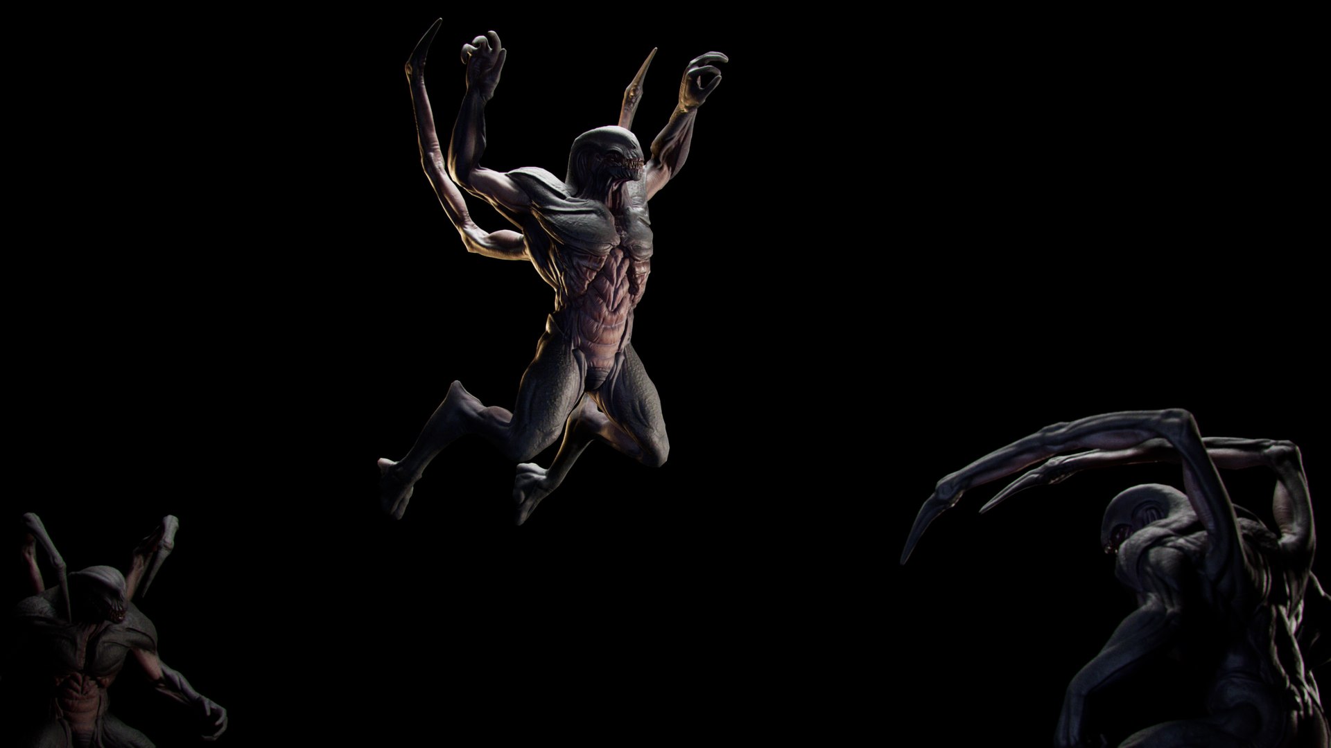 3D Alien Hunter Ue Unity model - TurboSquid 2070549