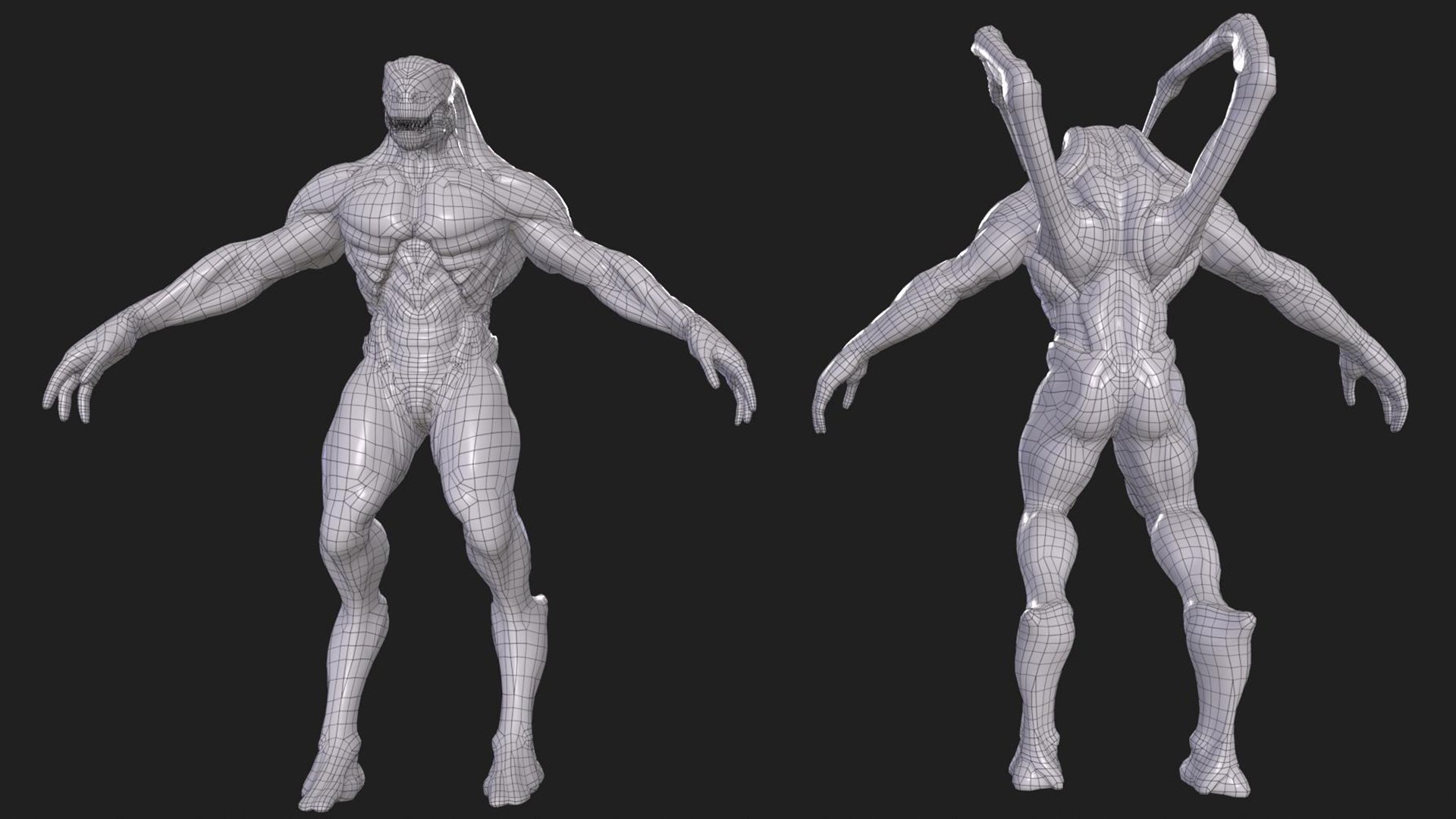 3D Alien Hunter Ue Unity model - TurboSquid 2070549