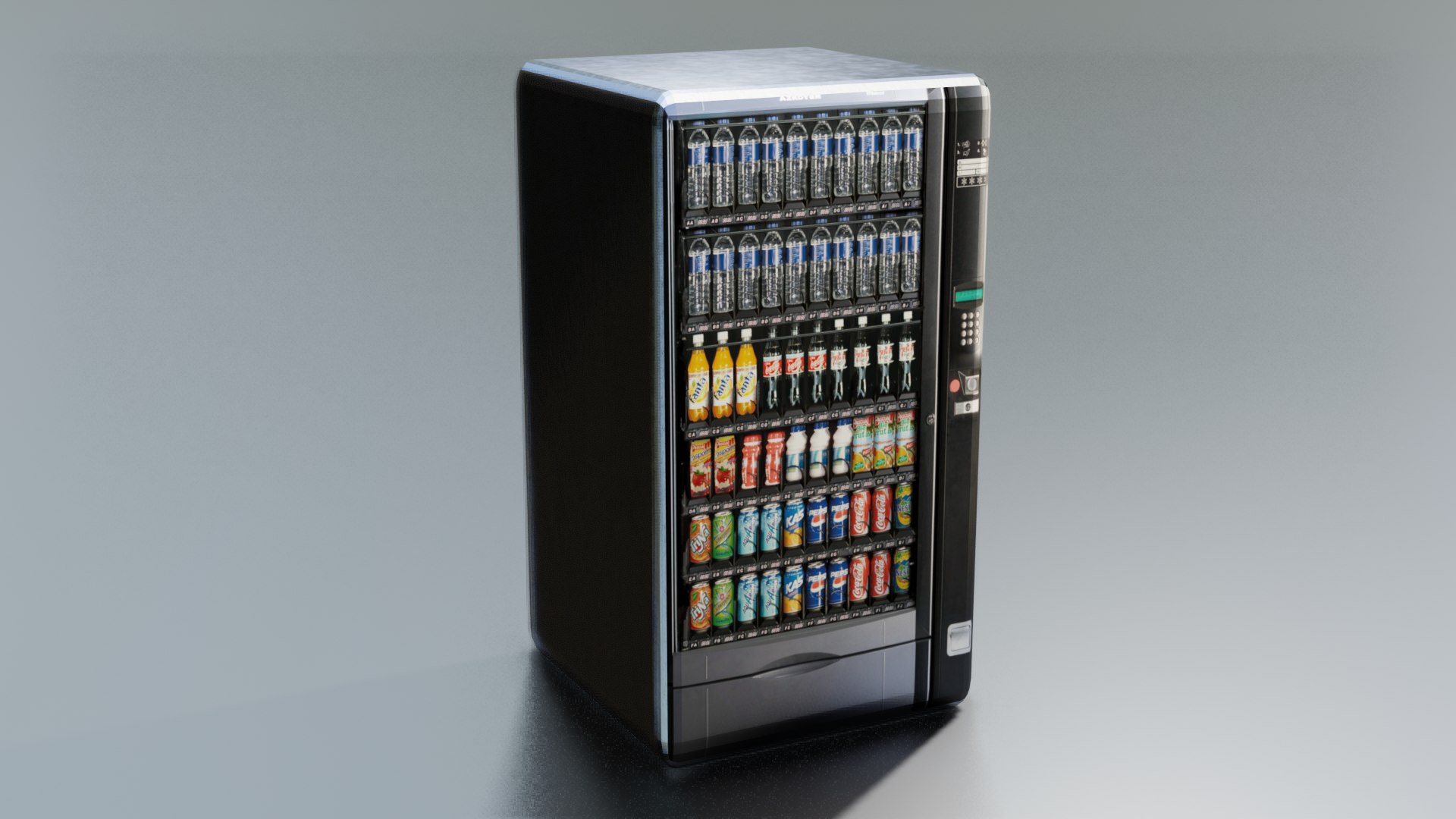 Vending Machine Model - TurboSquid 1610813