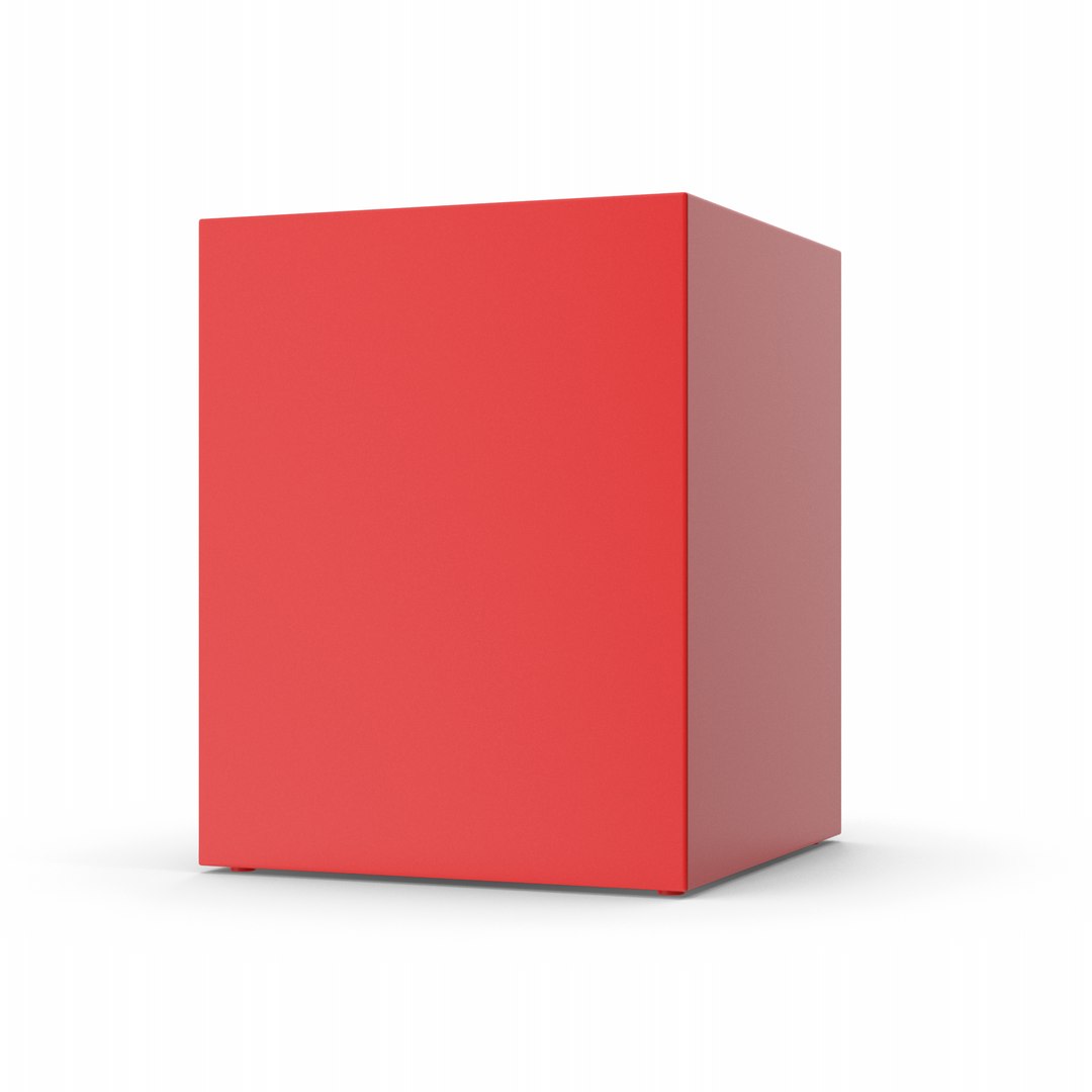 Red Safe 3D - TurboSquid 1926183