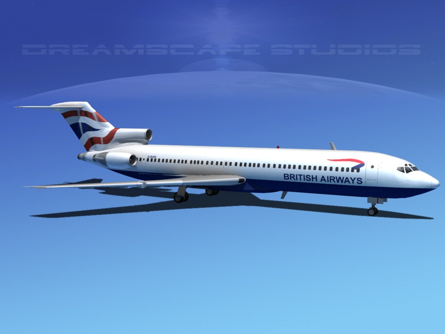Airline Boeing 727 727-200 Max