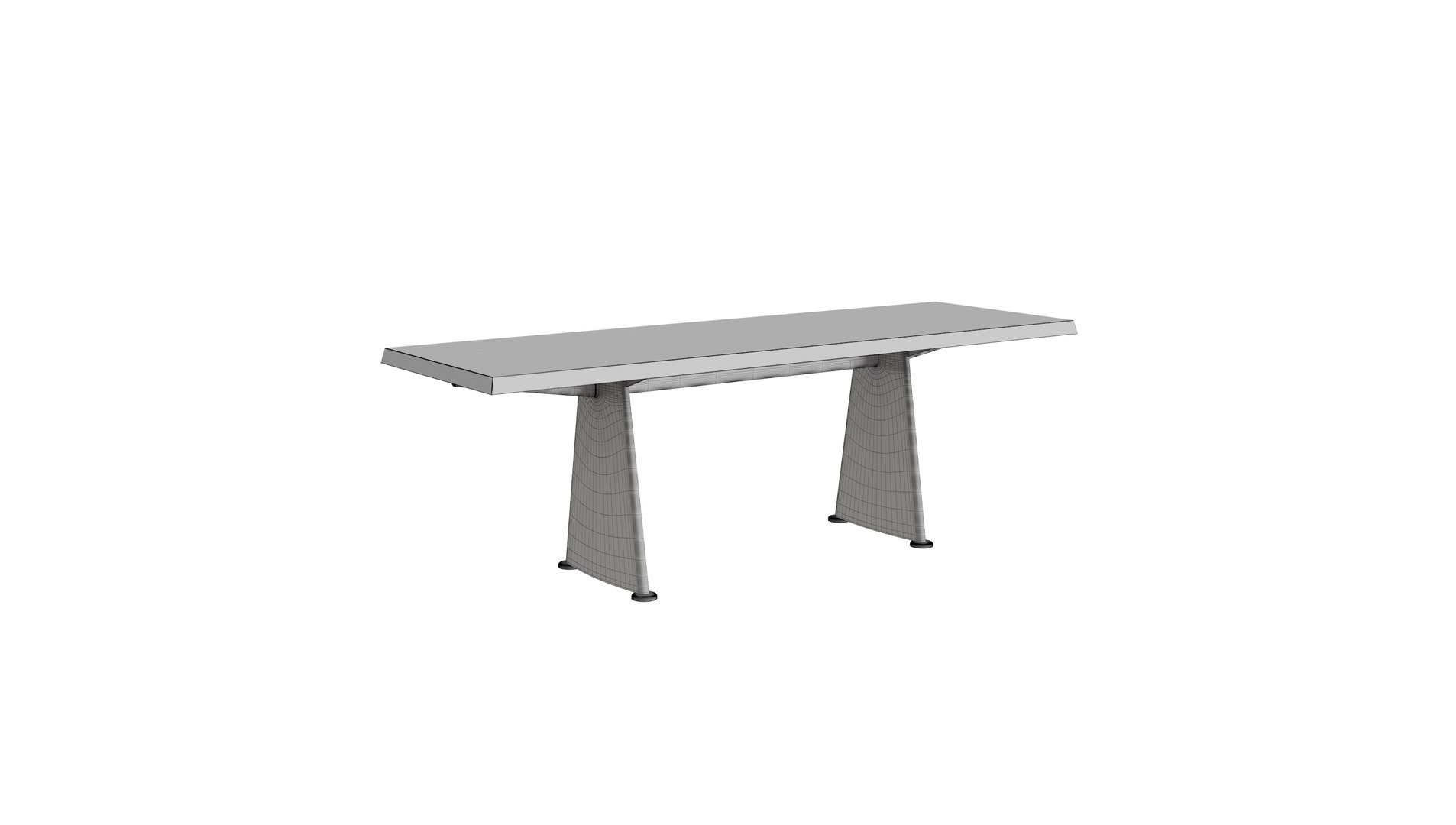 3D Trapeze Table Model - TurboSquid 1942158