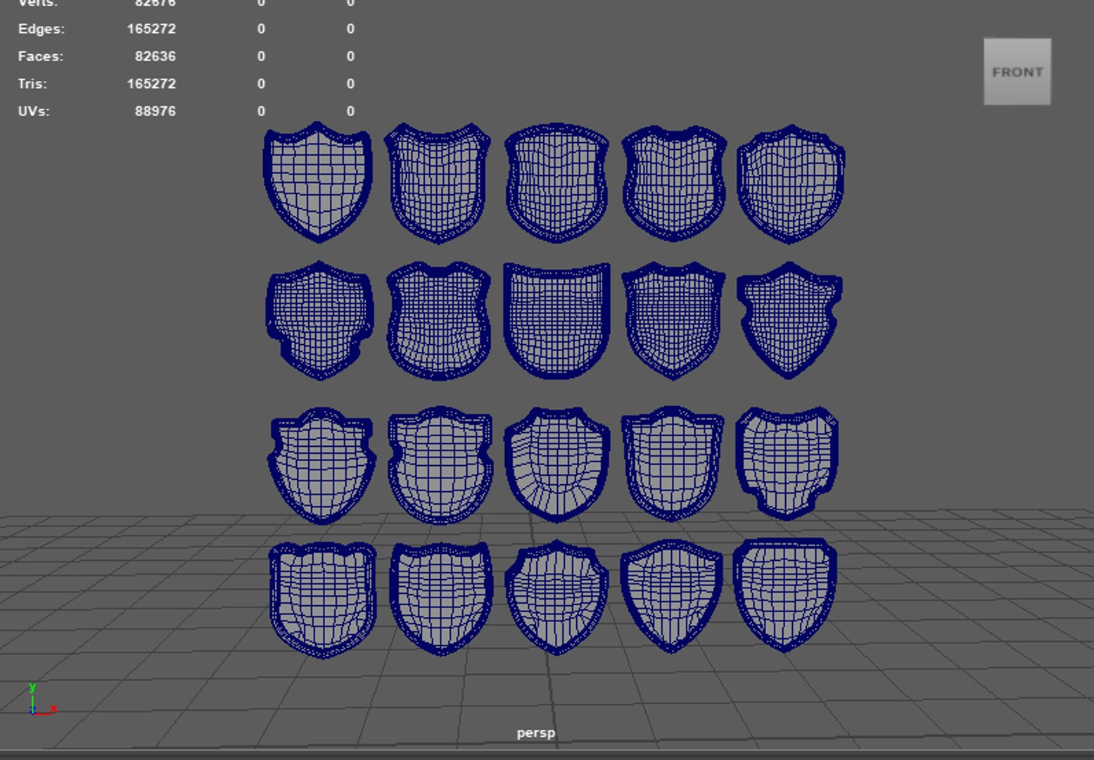 3D Badge Patche 3D Model - TurboSquid 2406311