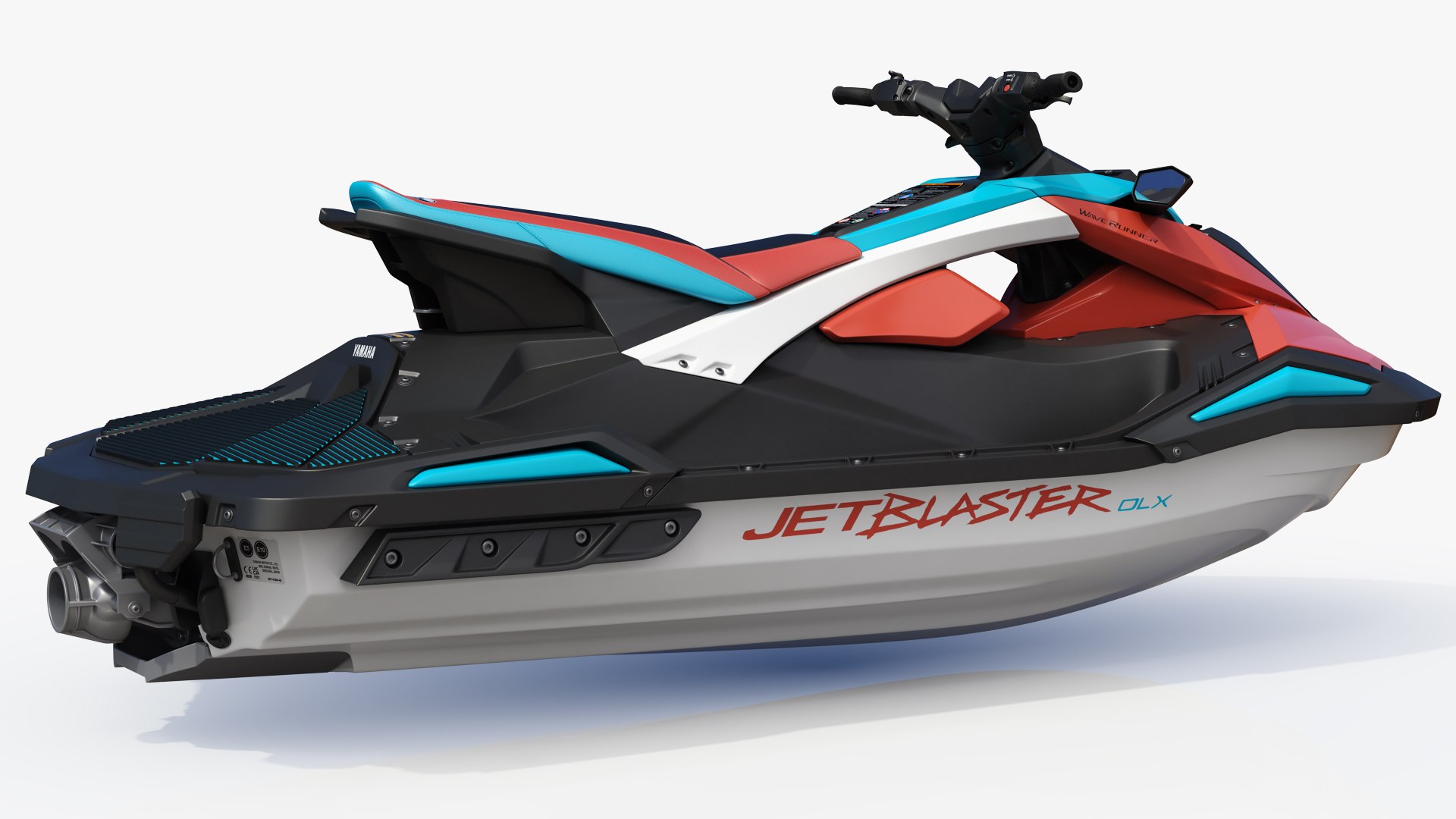 3D Yamaha JetBlaster DLX 3-UP WaveRunner - TurboSquid 2284780