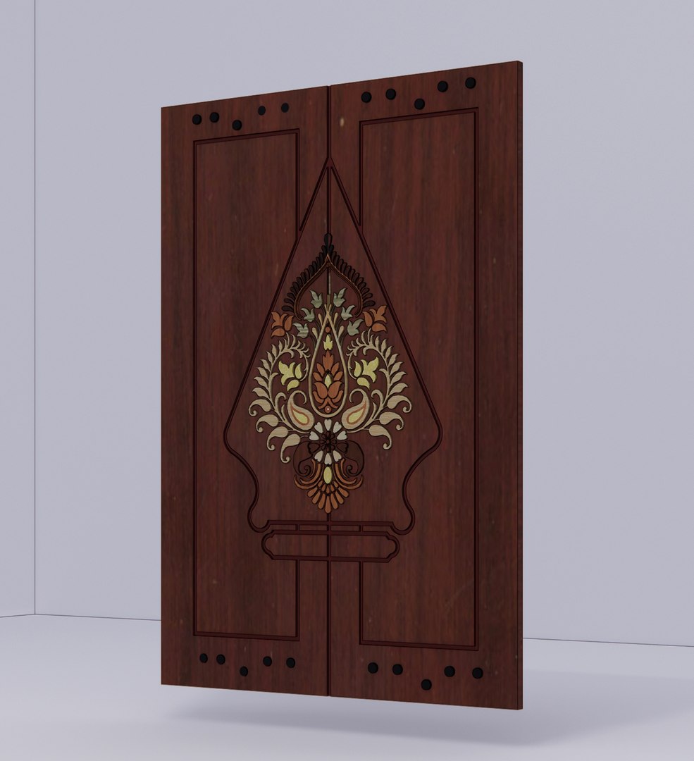 GEBYOK INDONESIAN BALINESE TRADITIONAL DOORS 3D Model - TurboSquid 2192083
