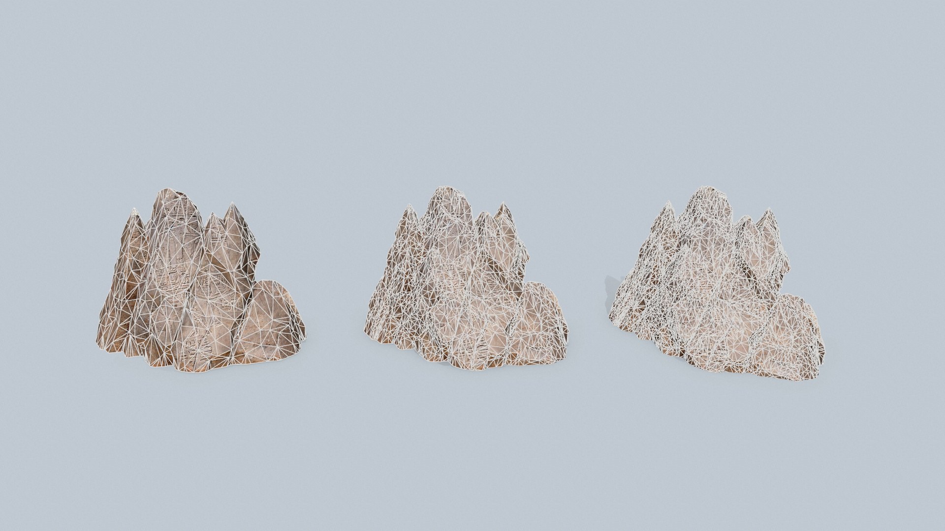 Desert Rocks Model - TurboSquid 2211011