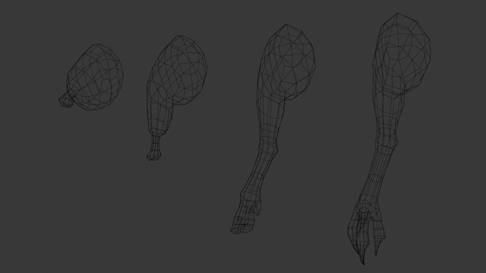 3D Model Leg Meats Collection - TurboSquid 2372168