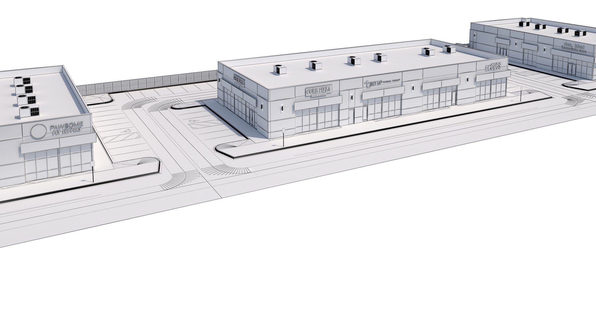 Retail store model - TurboSquid 1671061