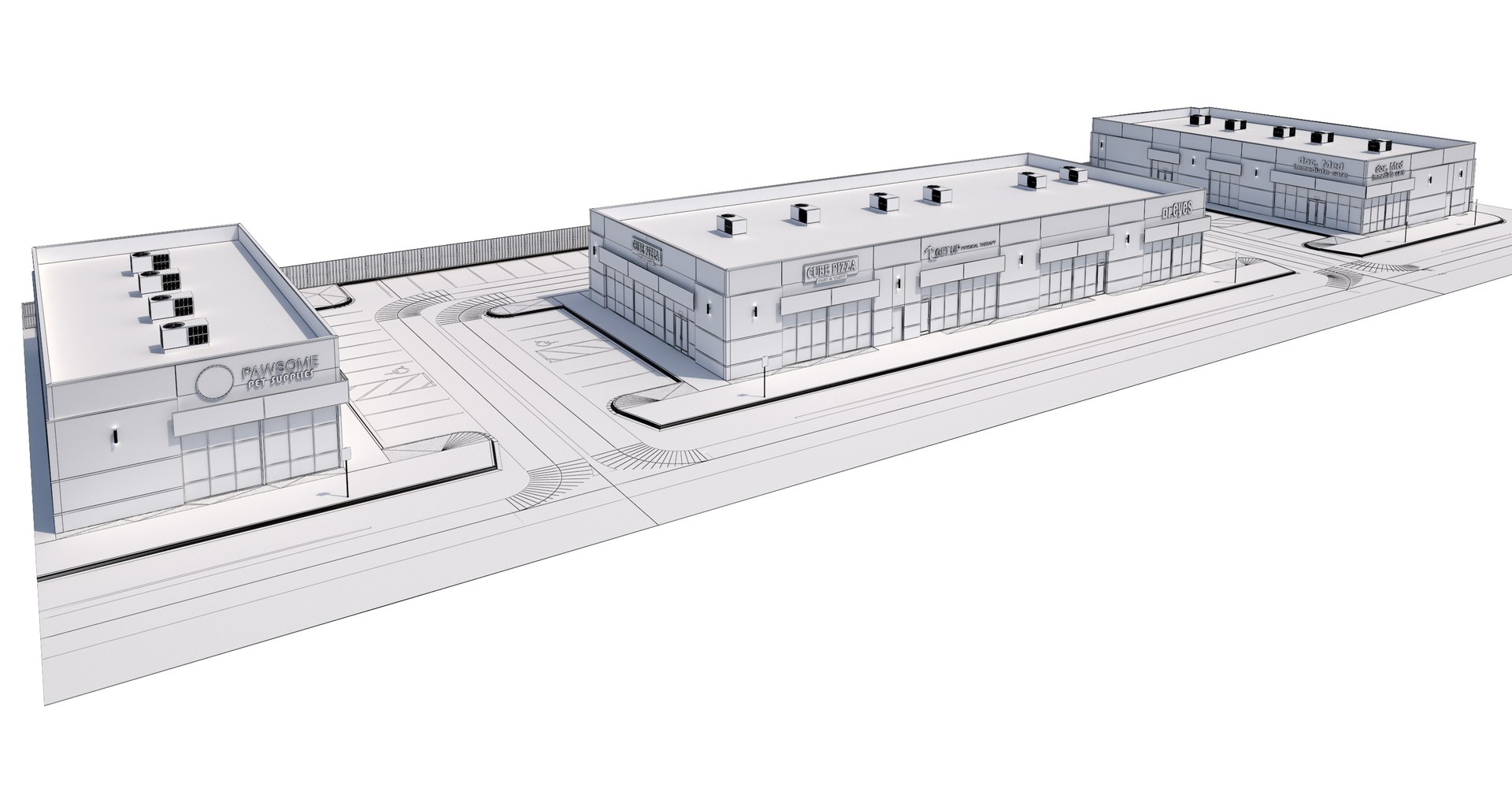 Retail store model - TurboSquid 1671061