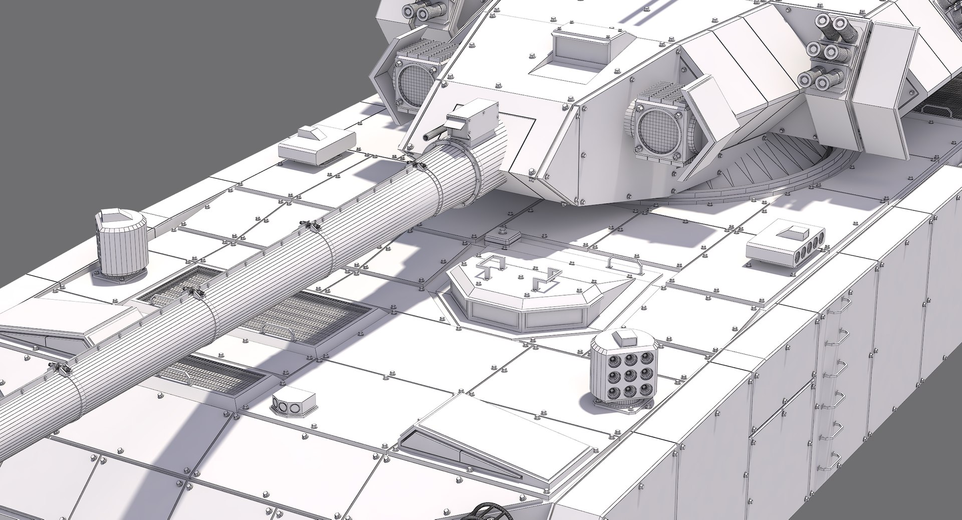 T-100 object-189 tank model - TurboSquid 1189672