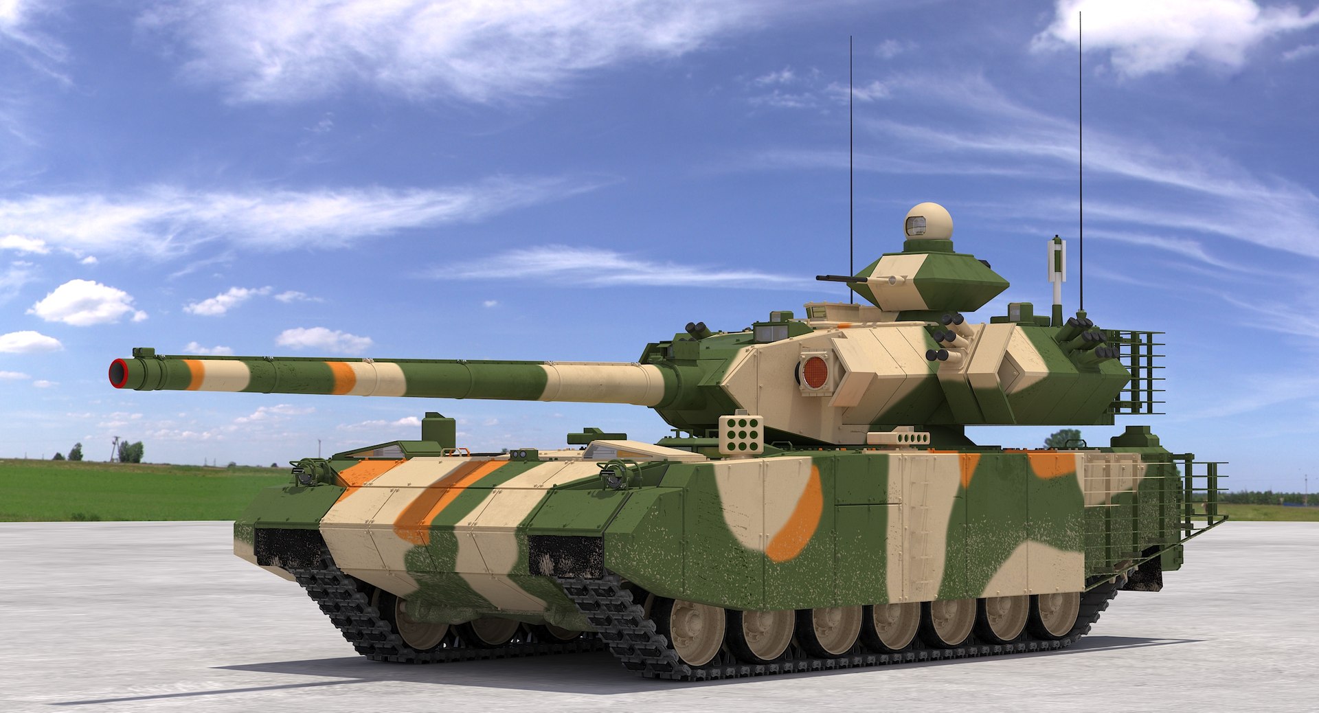 T-100 object-189 tank model - TurboSquid 1189672