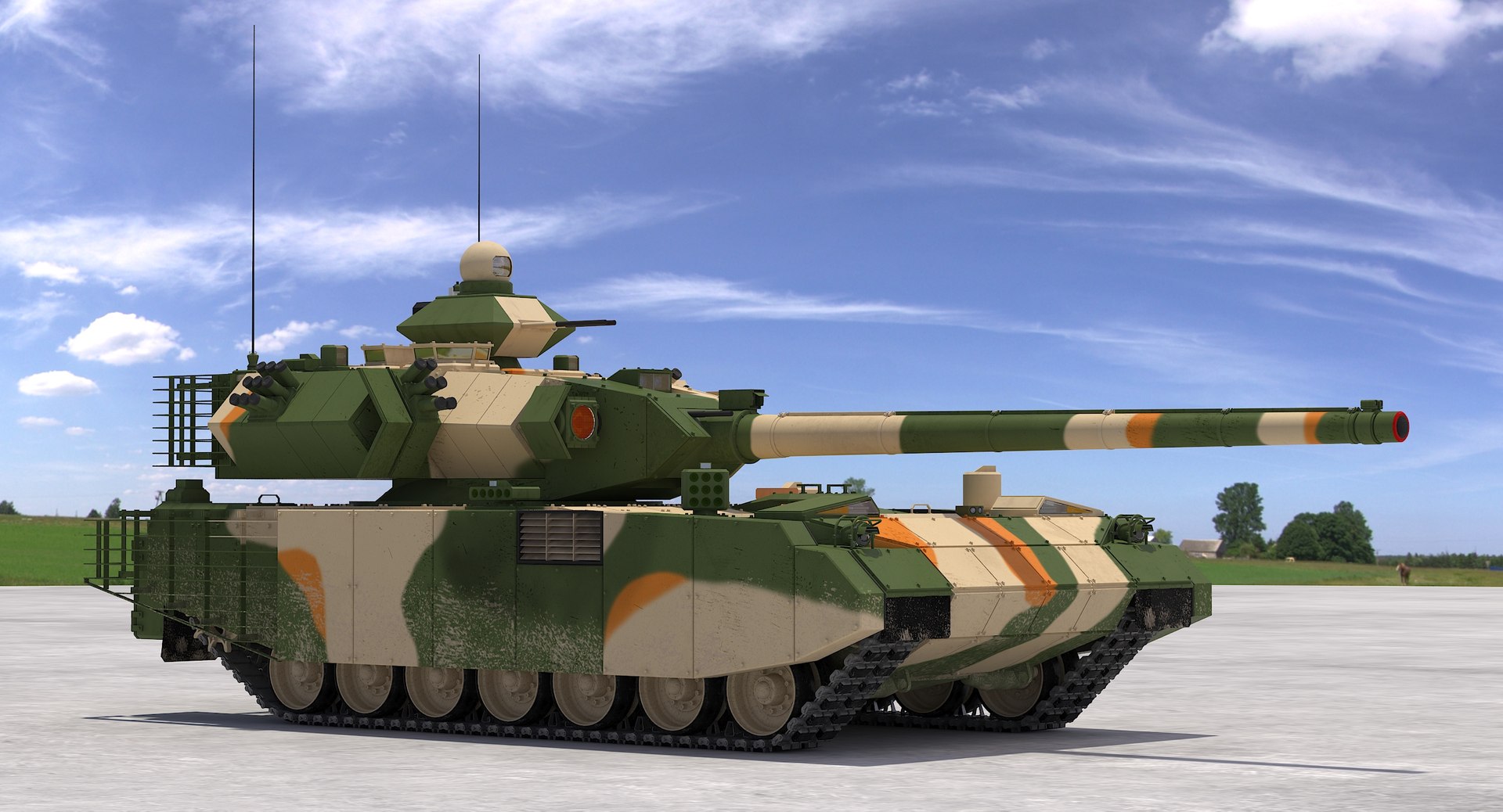 T-100 object-189 tank model - TurboSquid 1189672