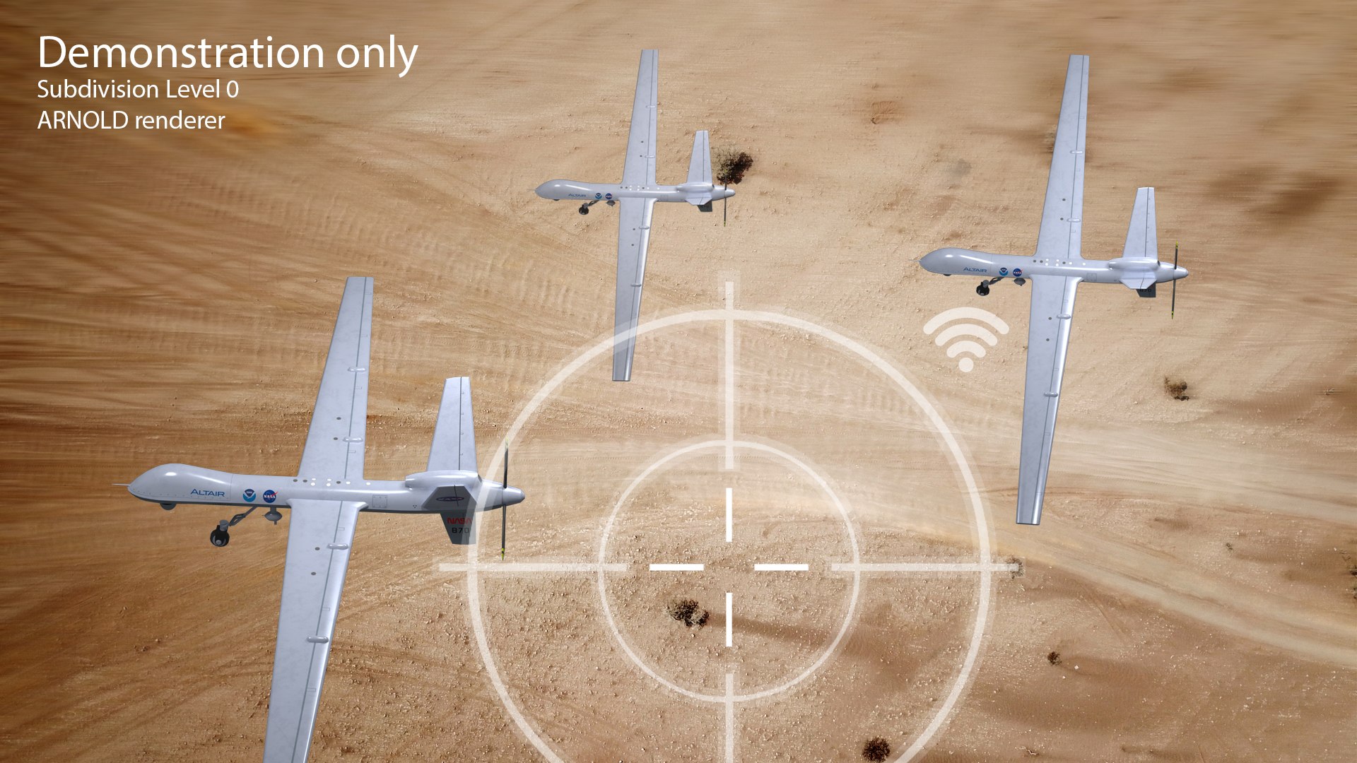 Reaper UAV 3D Model - TurboSquid 2040761