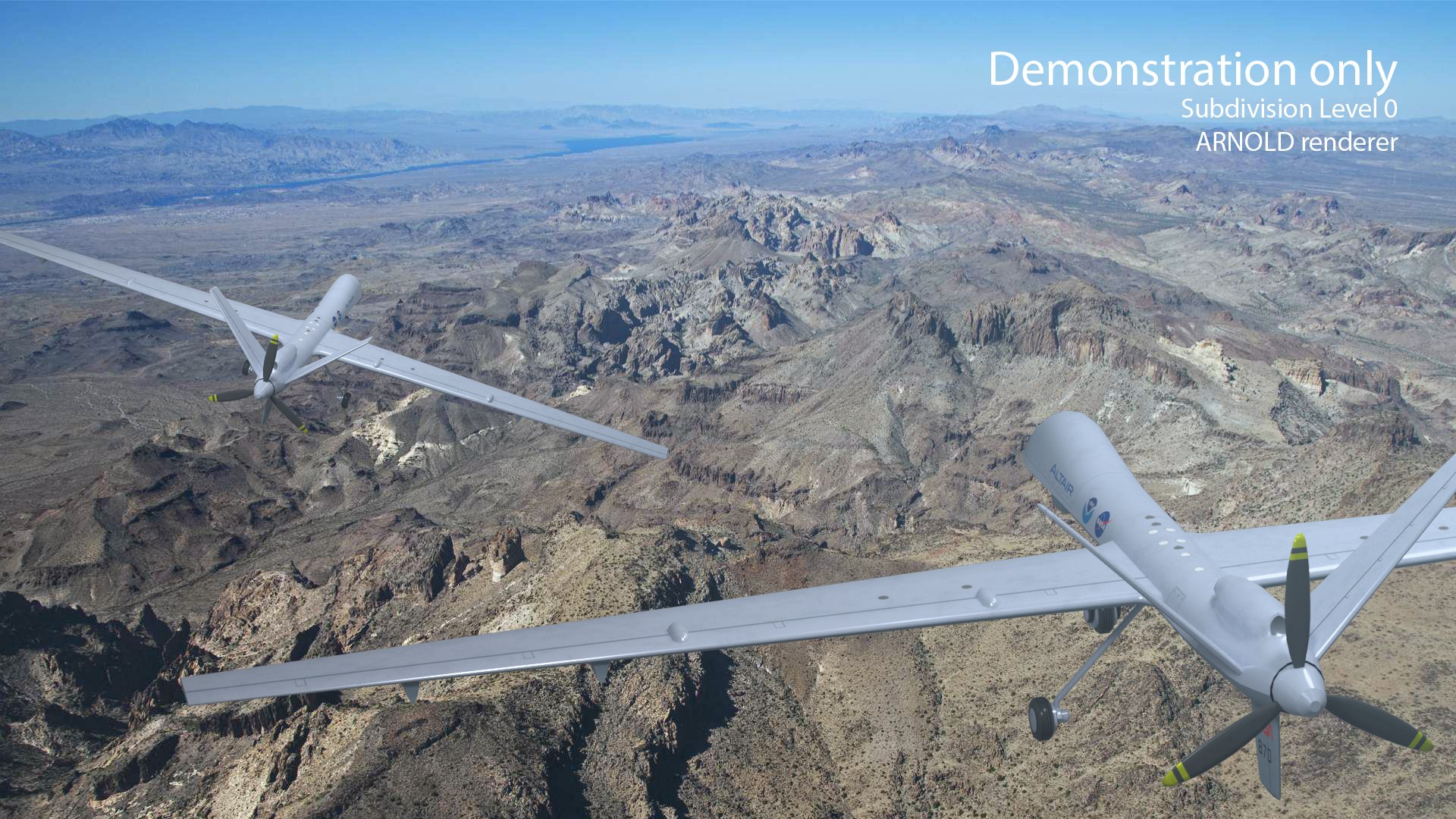 Reaper UAV 3D Model - TurboSquid 2040761