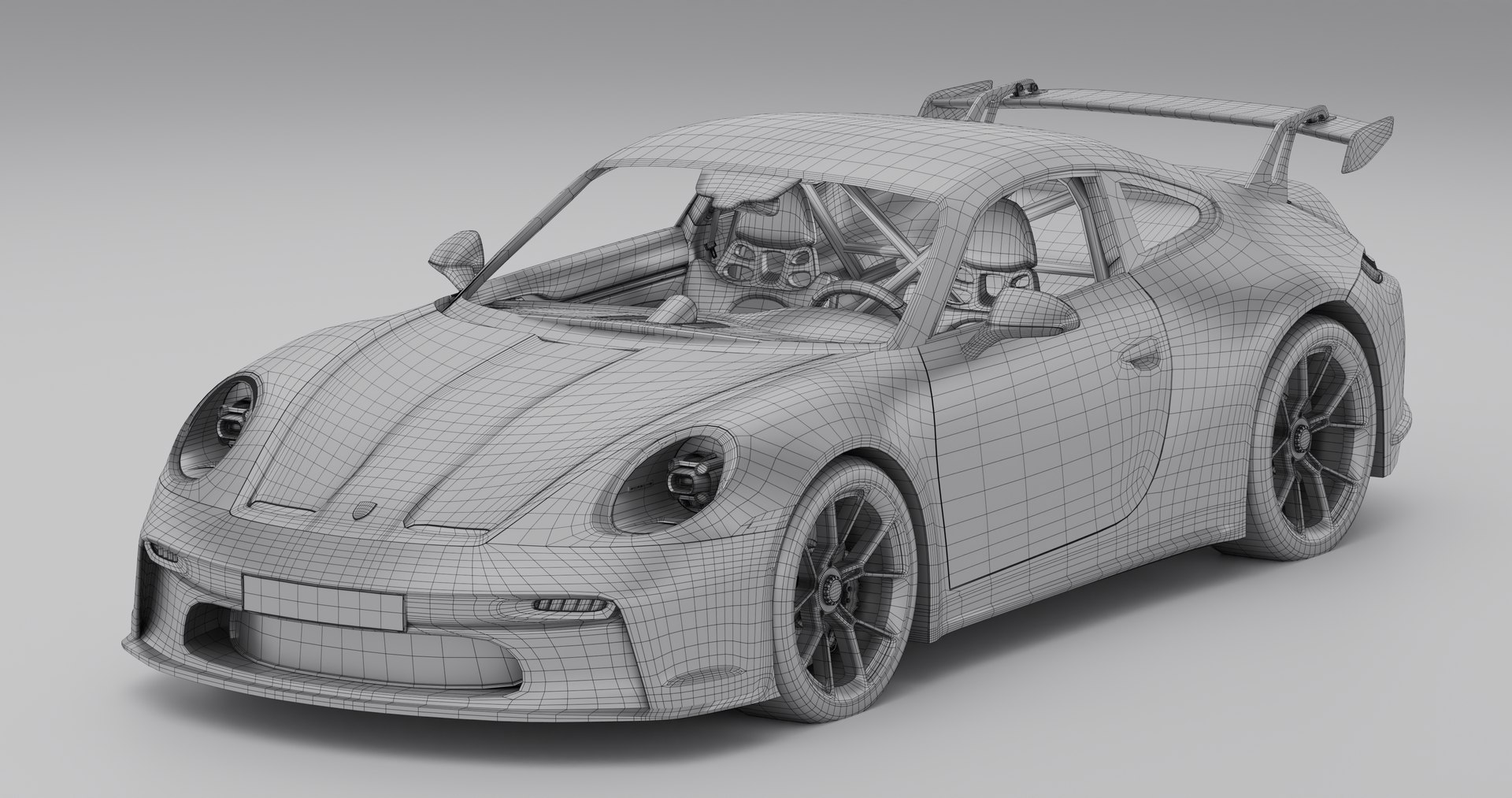 Porsche 911 GT3 3D Model - TurboSquid 2270468