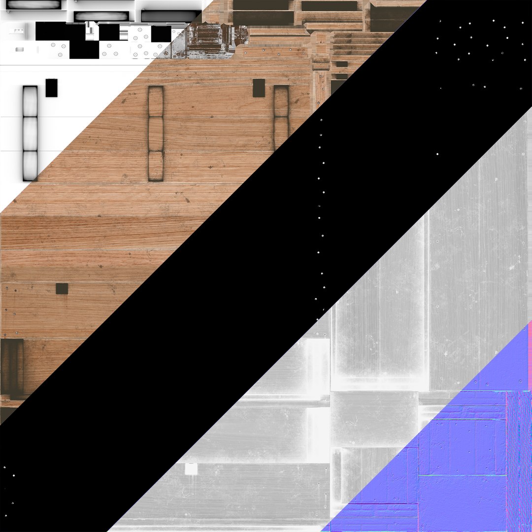 3D Wooden Ammo Box Pbr Model - TurboSquid 1279748