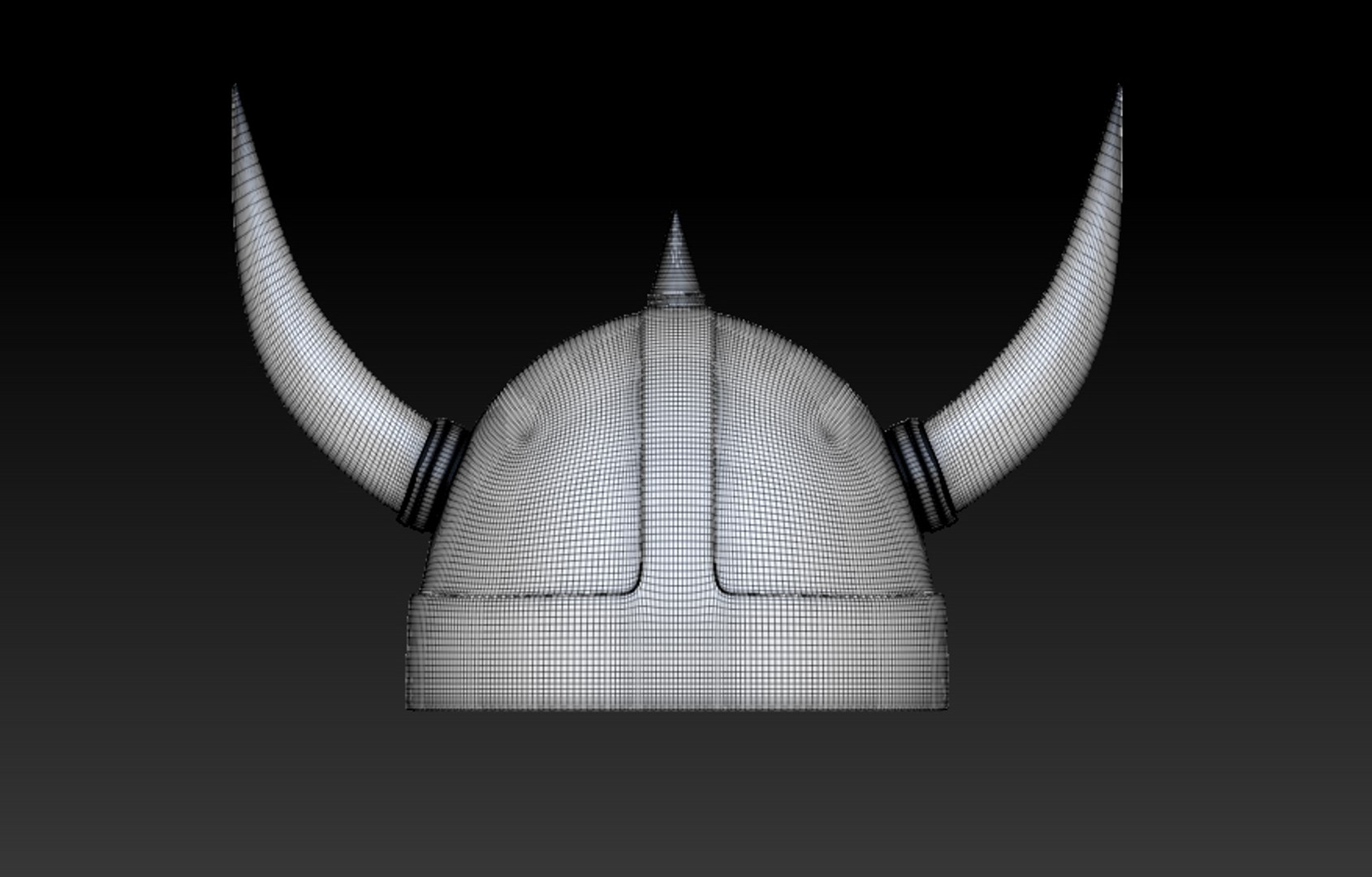 Viking Helmet 3d Model