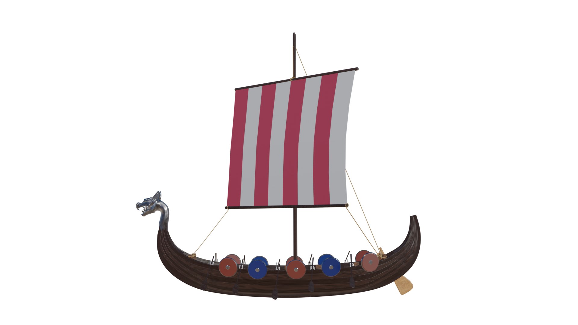 3D Viking Ship Model - TurboSquid 2131767