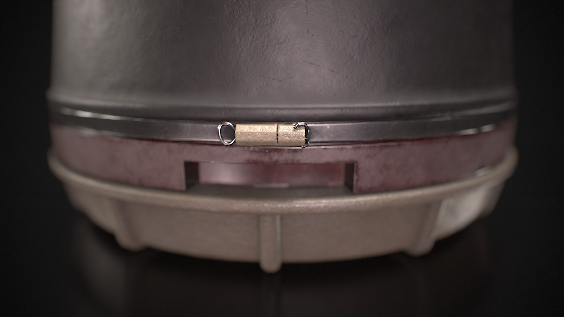 High-explosive Pressure-action Anti-personnel Landmine PMN-4 Low-poly ...