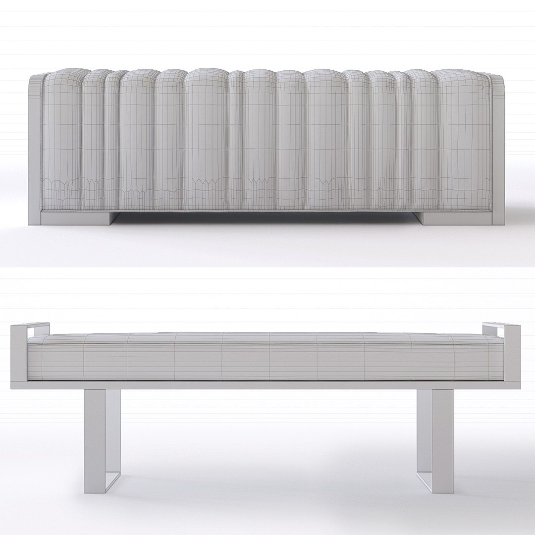 3D Model Profile Bench - TurboSquid 1289025