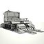 ratrac snow ski 3d model