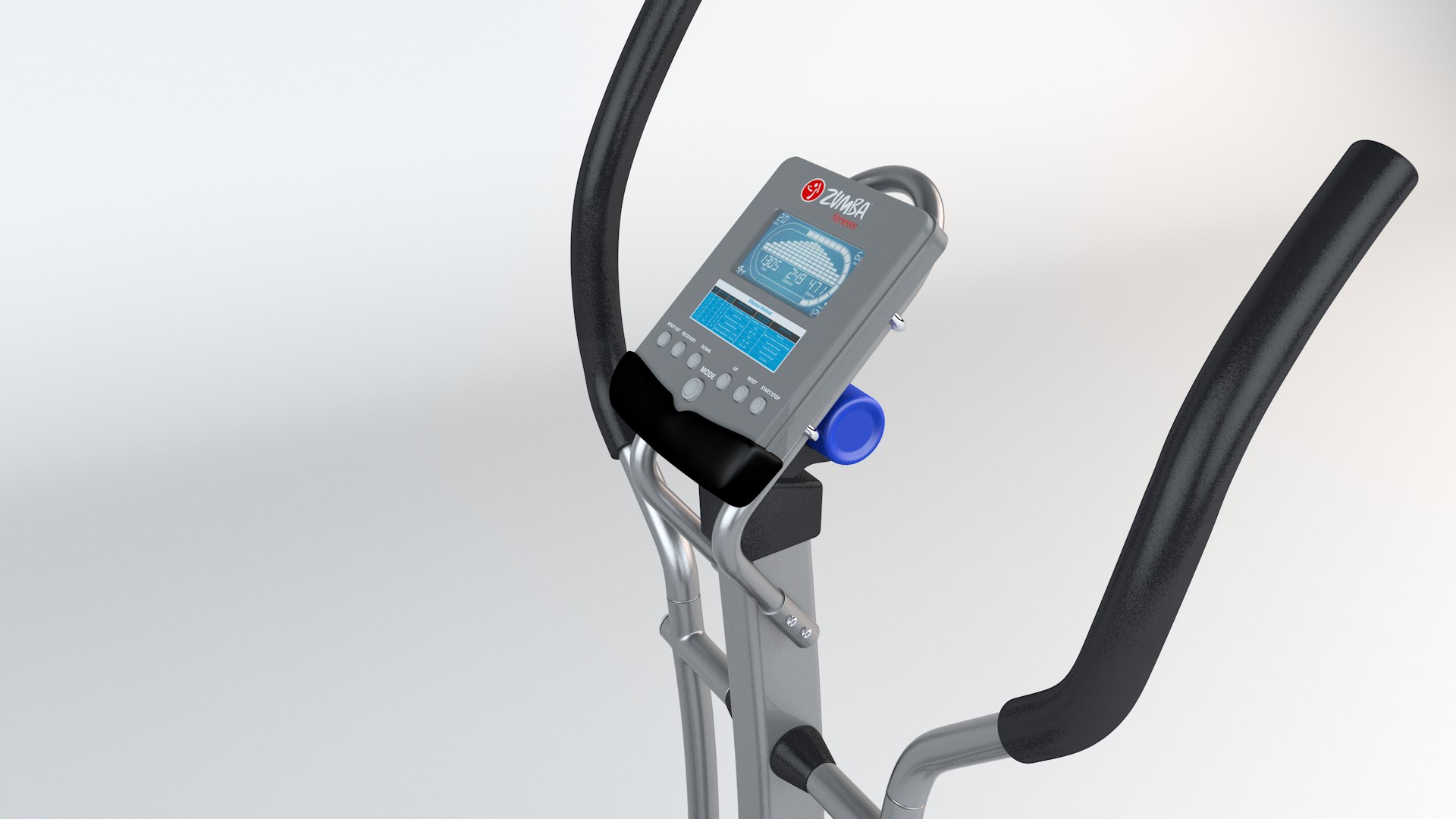 3d elliptical trainer generic model