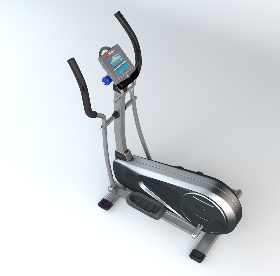 3d elliptical trainer generic model