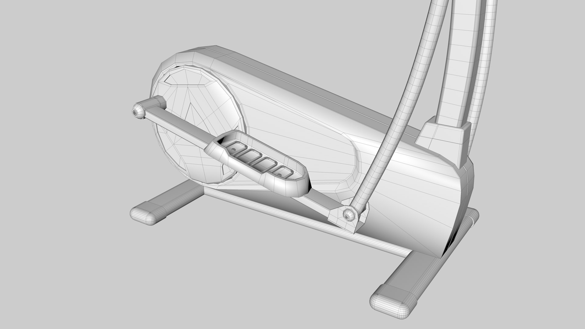 3d elliptical trainer generic model