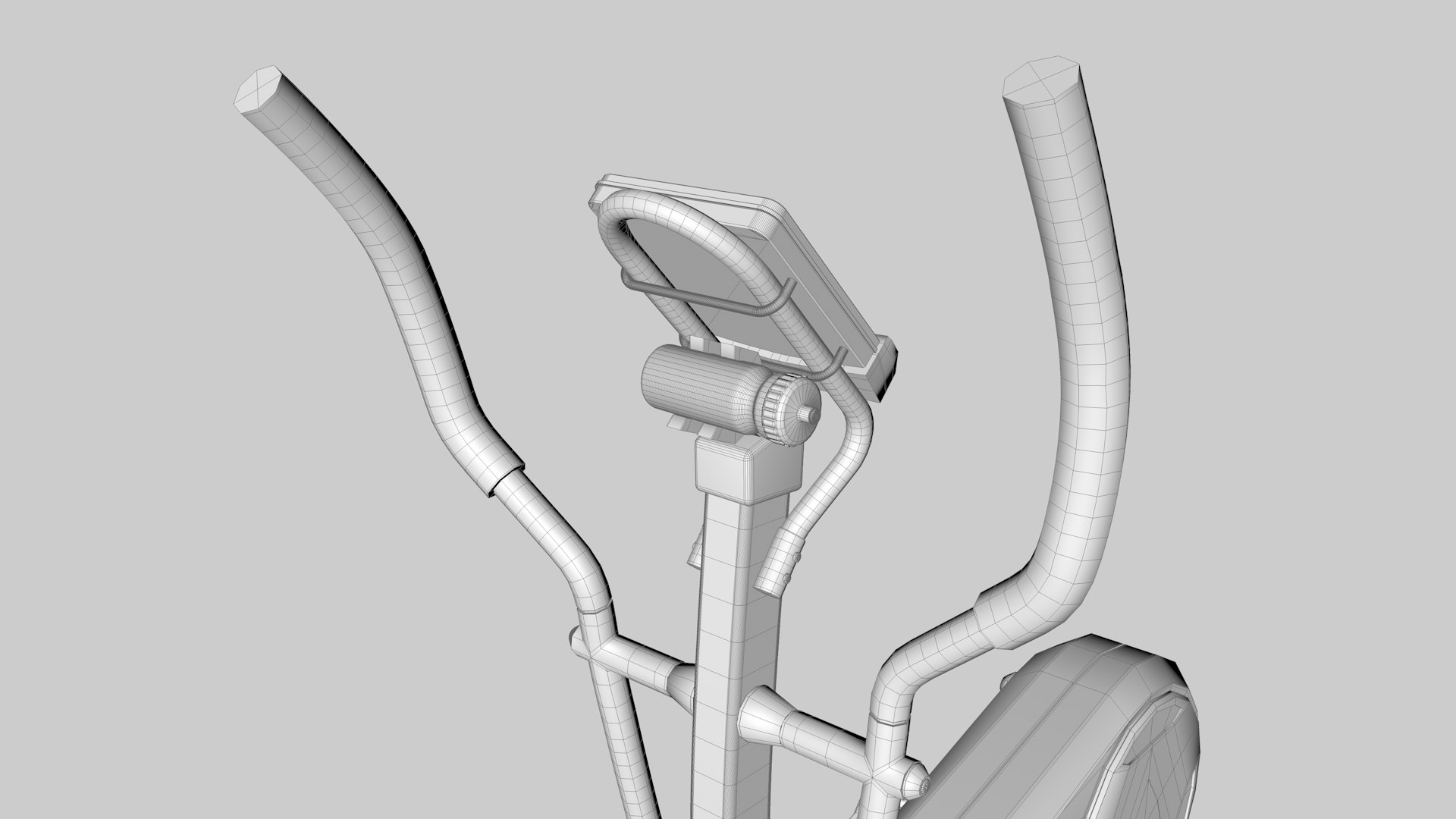 3d elliptical trainer generic model