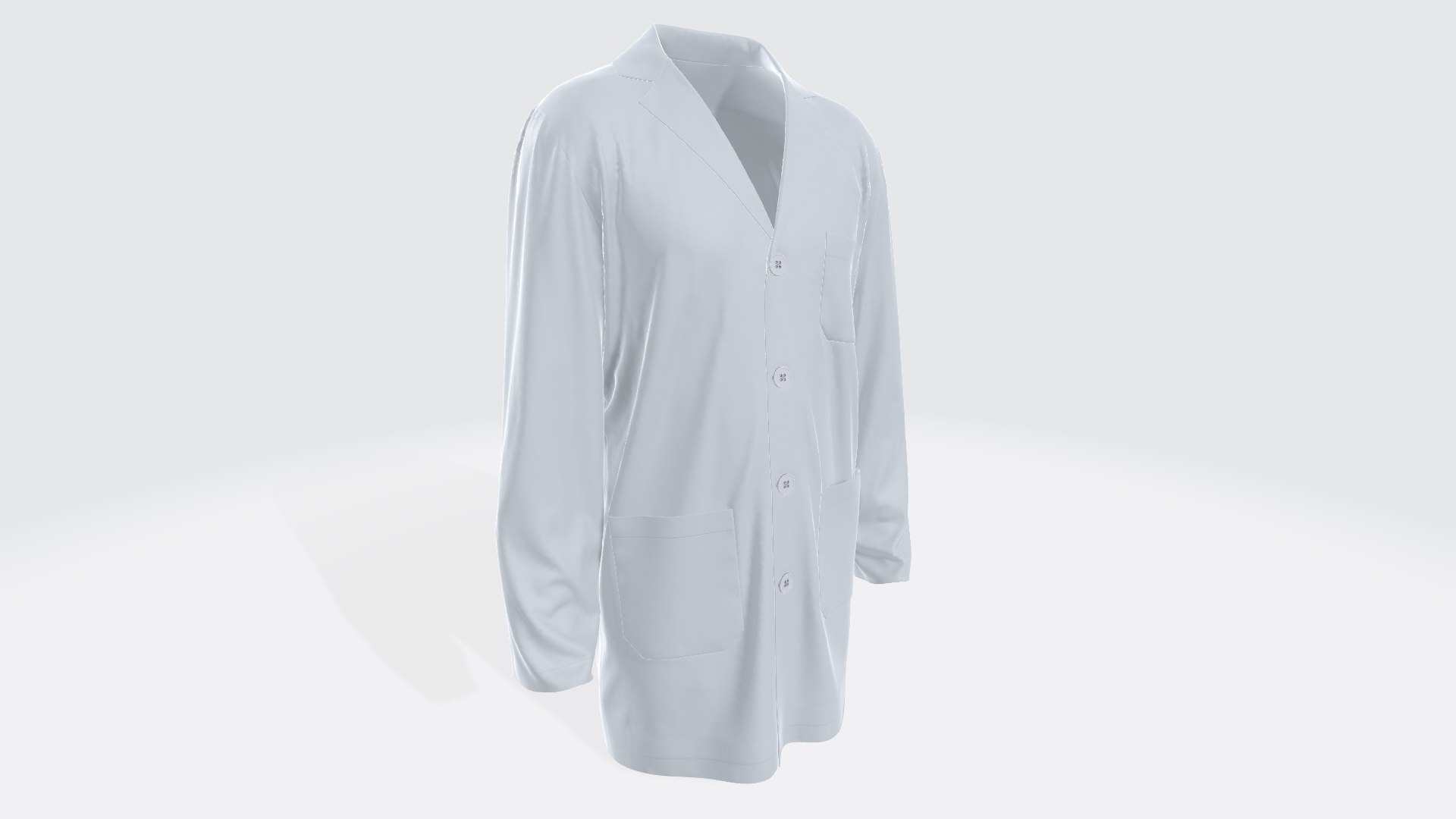 3D Lab Coat 2 - TurboSquid 2084729