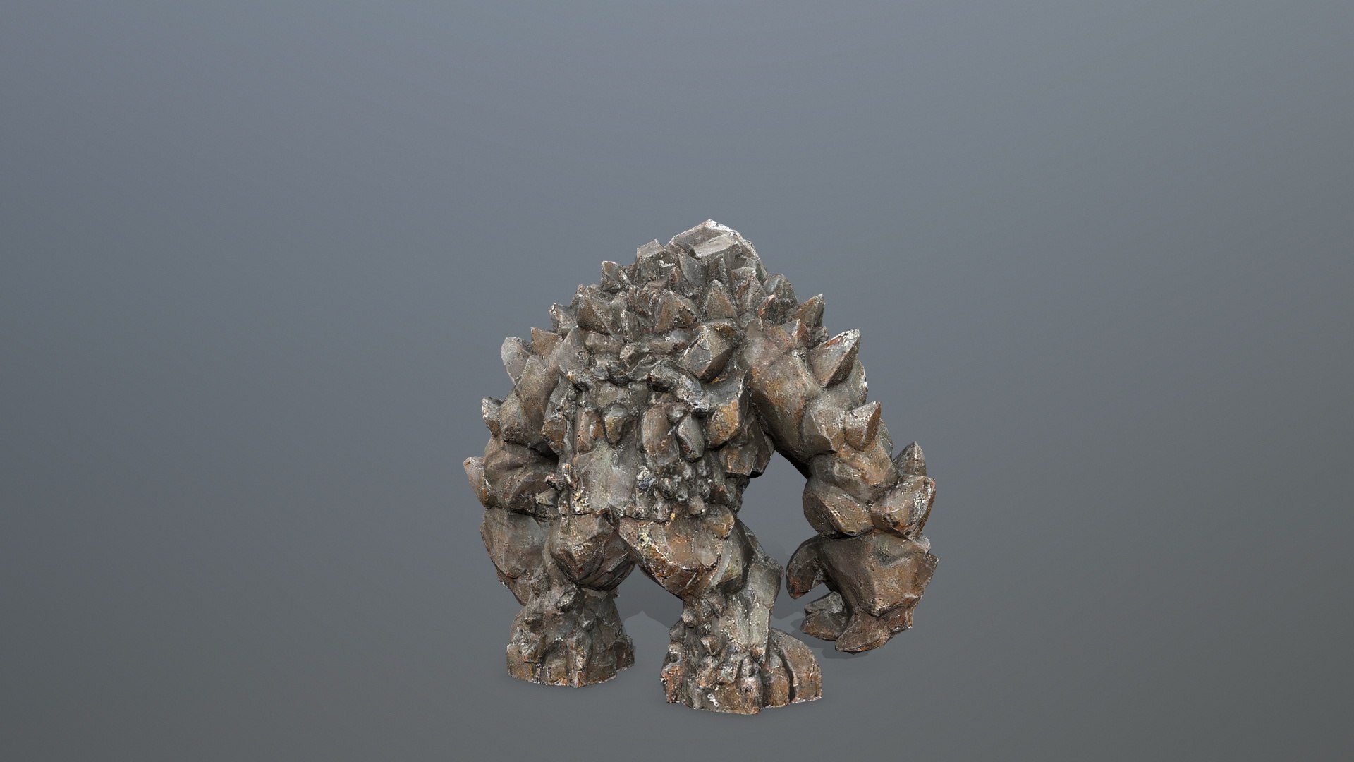 Stone Monster 3D Model - TurboSquid 2385297