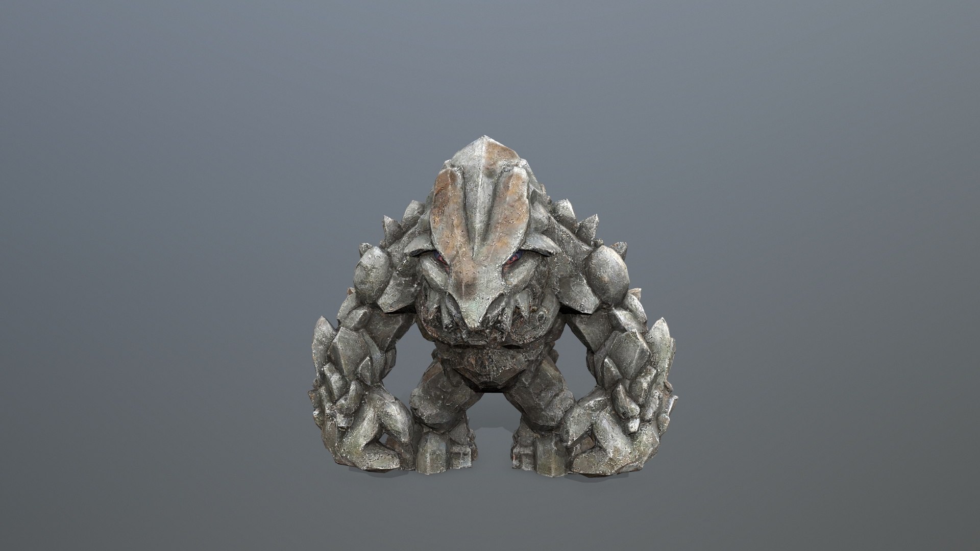 Stone Monster 3D Model - TurboSquid 2385297