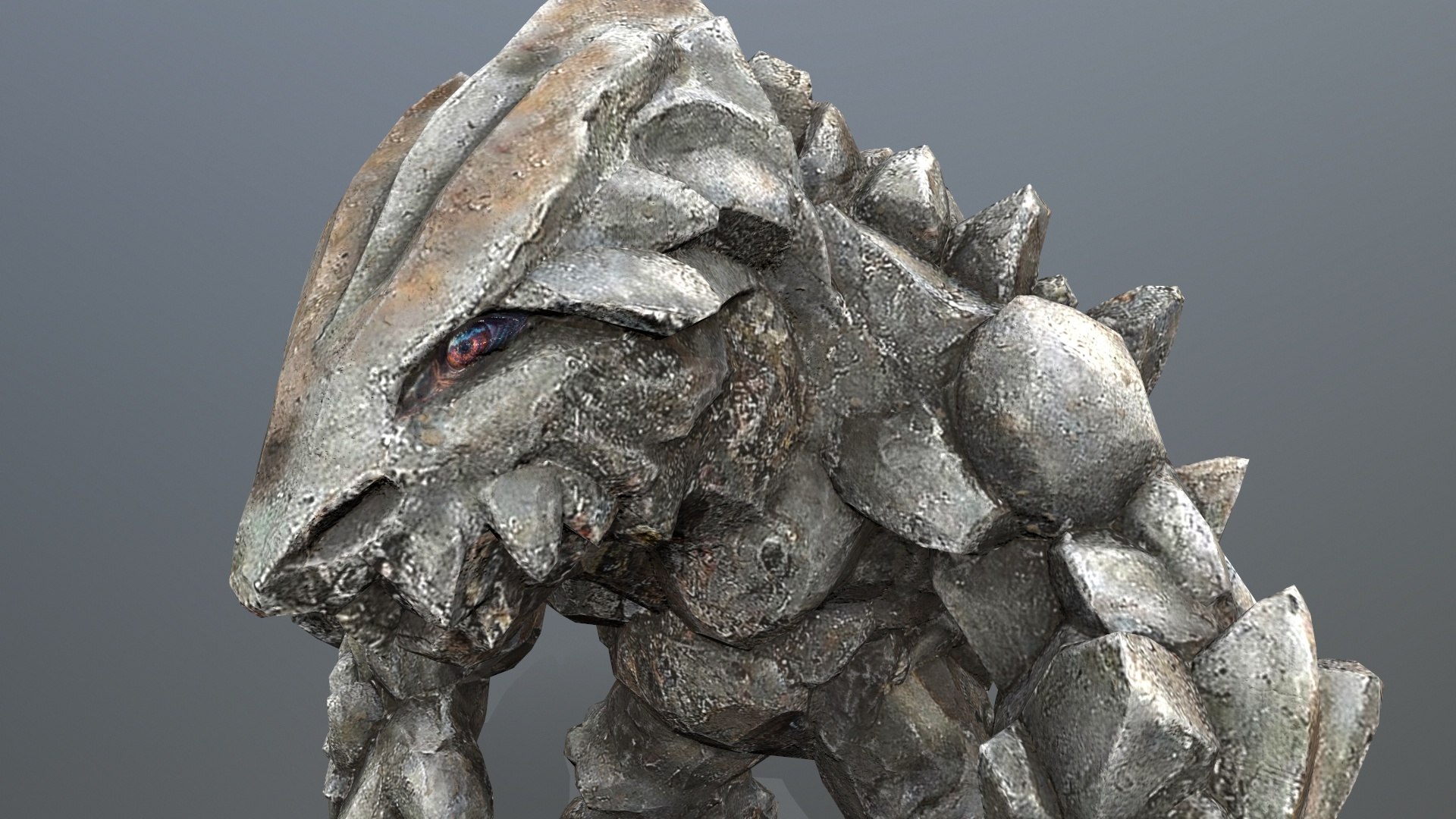 Stone Monster 3D Model - TurboSquid 2385297