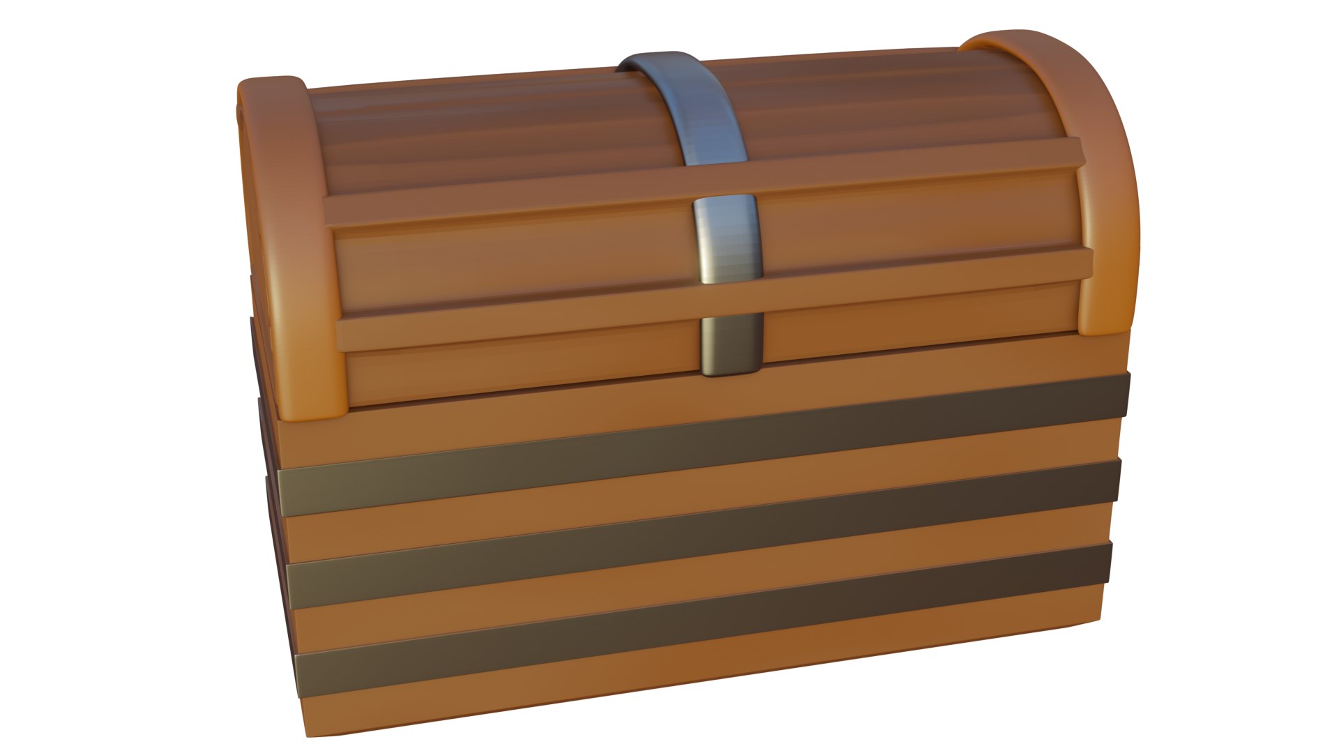 3D Low Poly Chest - TurboSquid 1978120