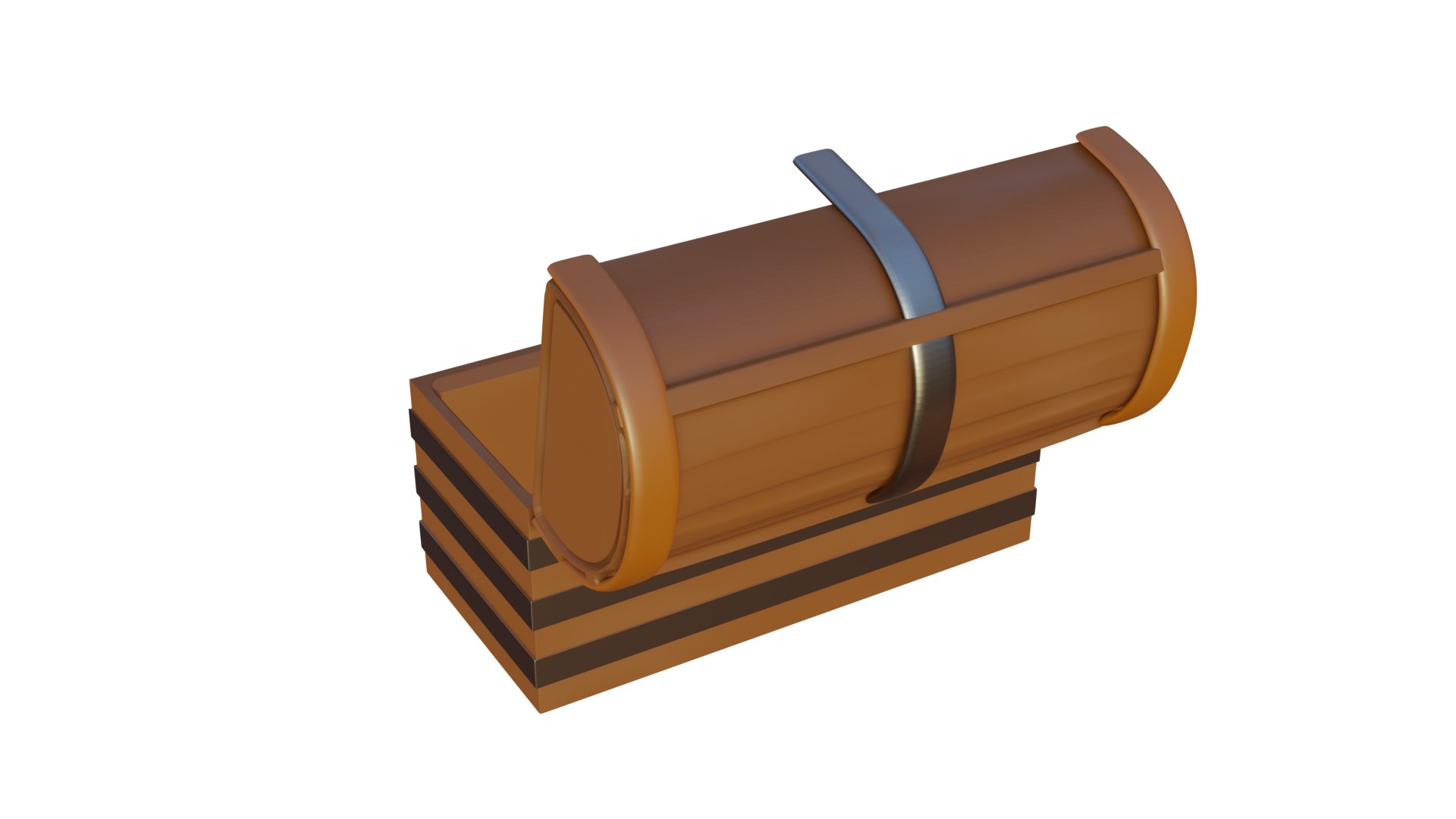 3D Low Poly Chest - TurboSquid 1978120