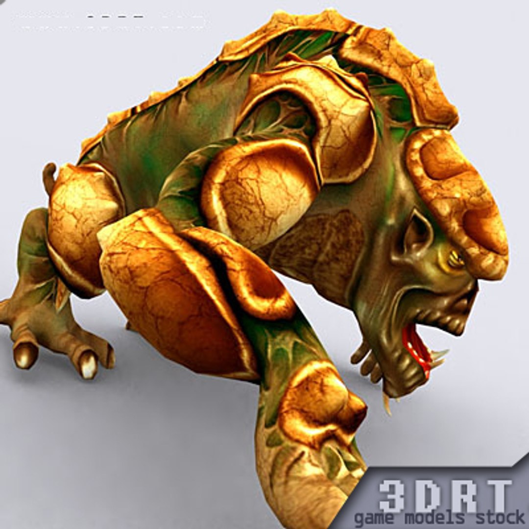 troll monsters 3d model