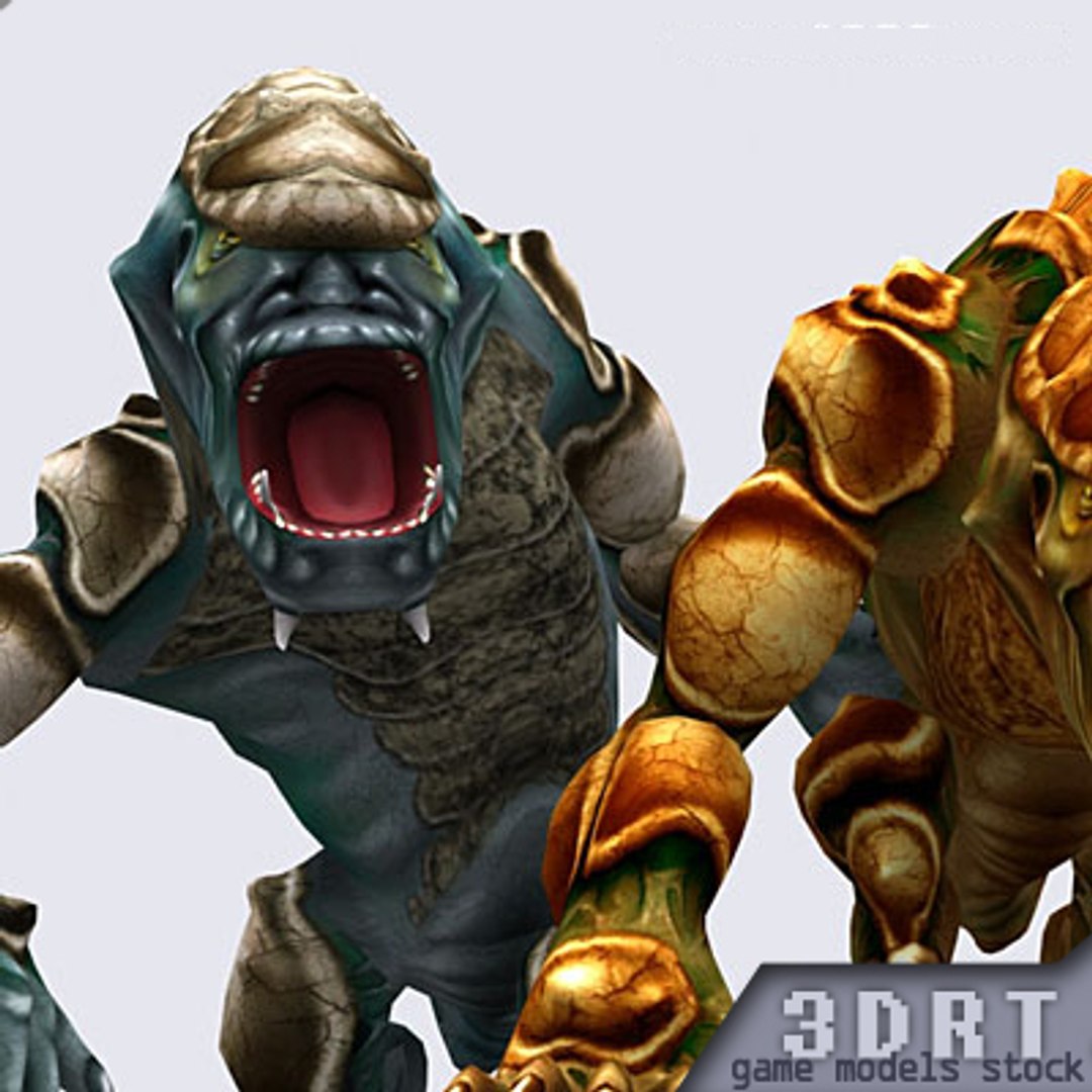 troll monsters 3d model