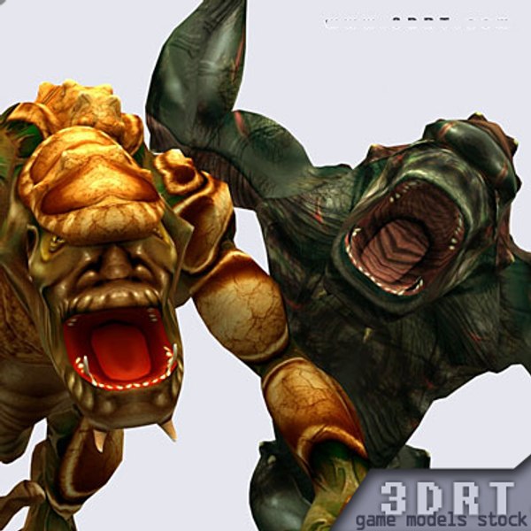 modelo 3d 20-Trolls-monsters-pack-animated-X-max7-ms3d-dts - TurboSquid ...