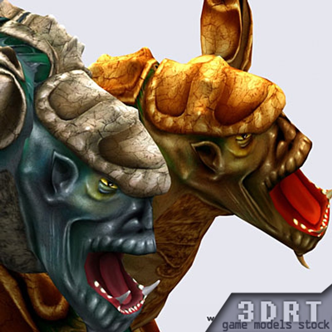 troll monsters 3d model