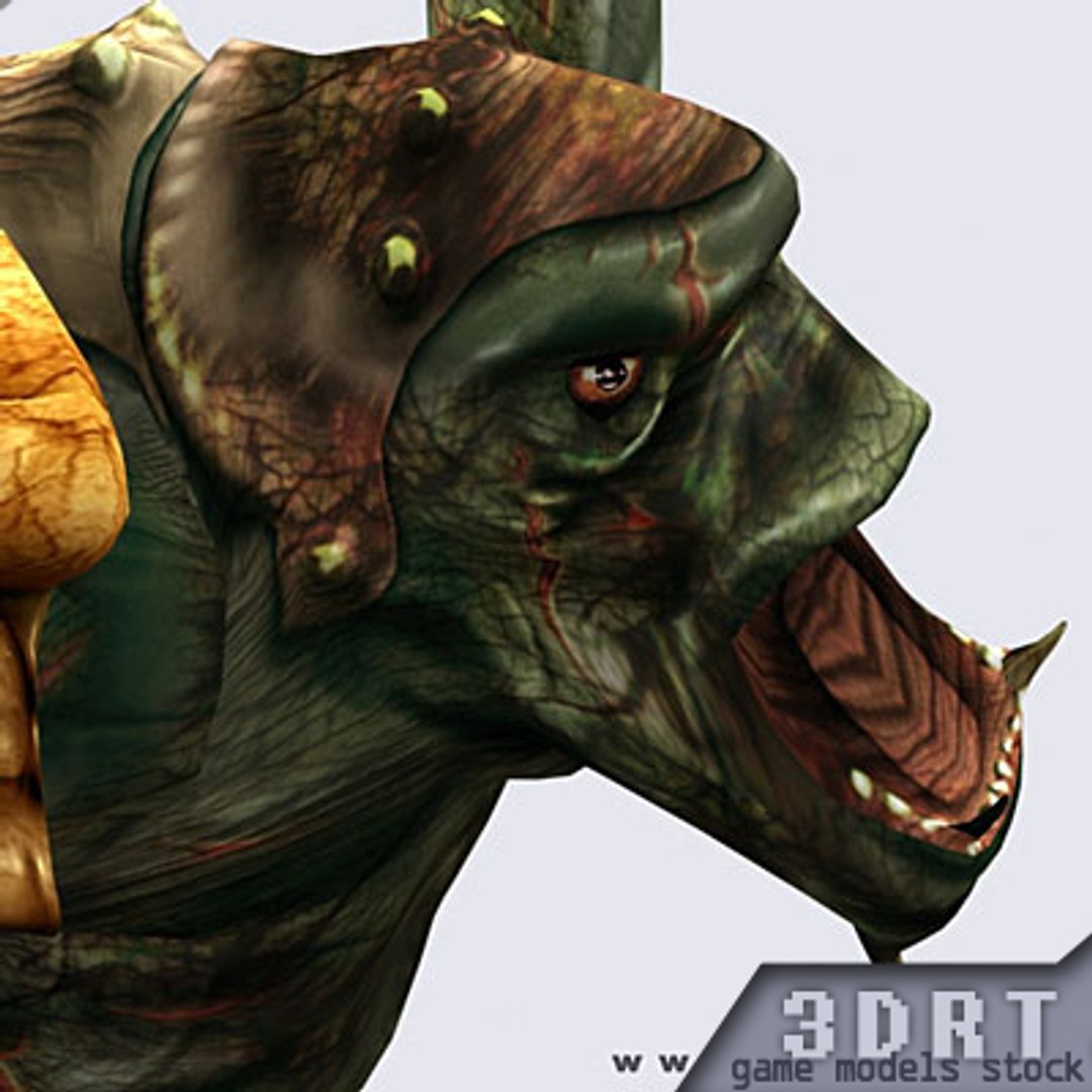 troll monsters 3d model