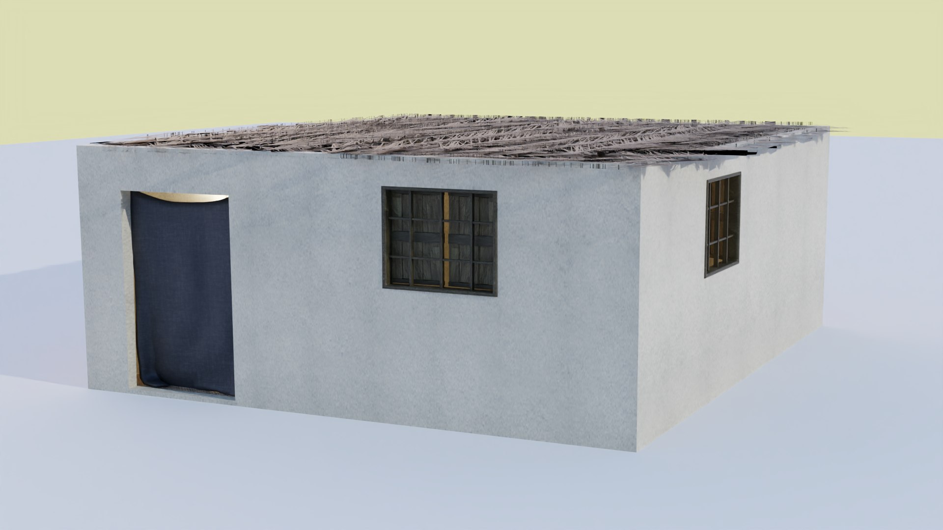 House Of The Prophet Muhammad - Exterior Interior 3D - TurboSquid 2020245