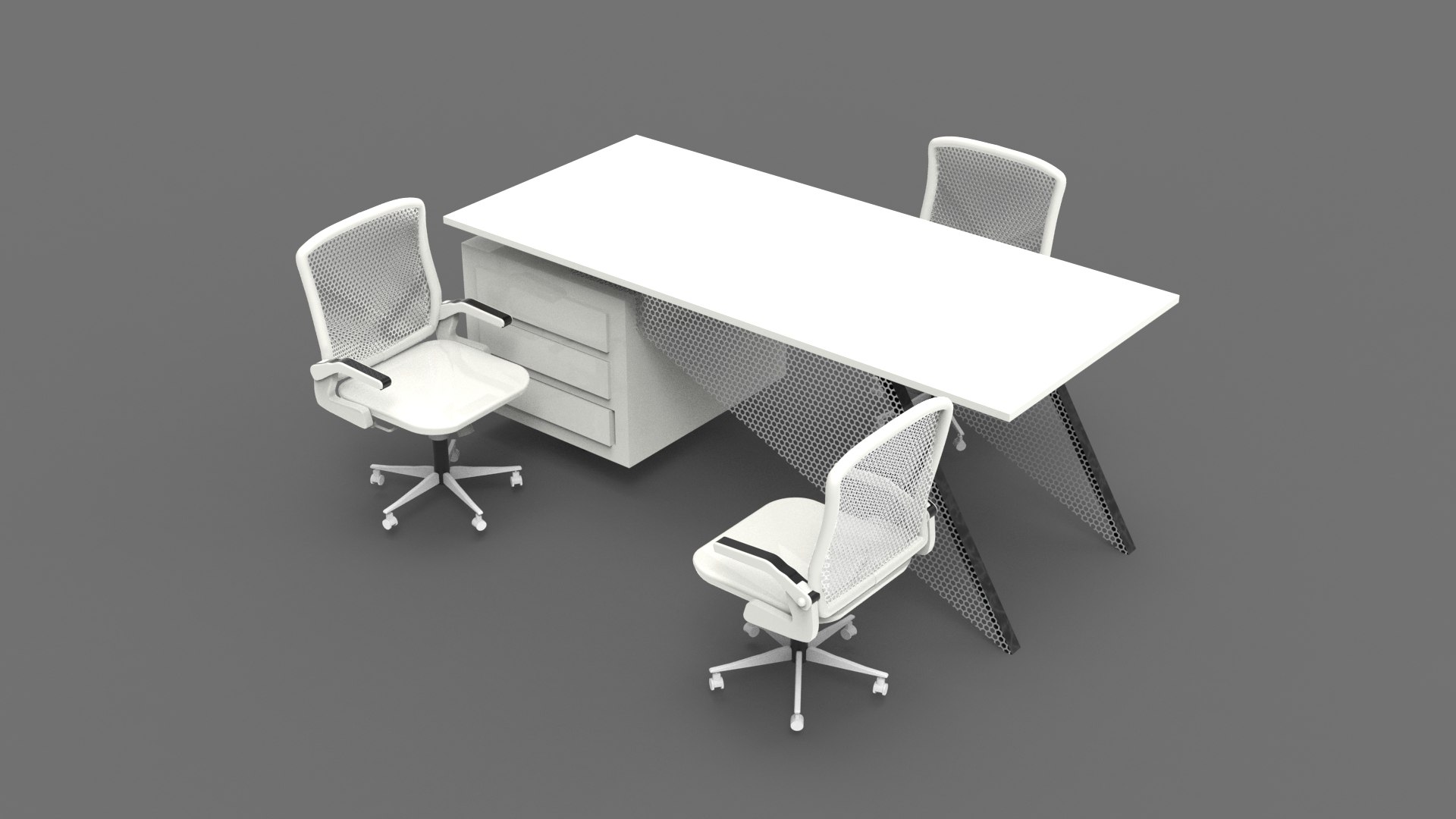 3D Office Setup - 02 - TurboSquid 2186728